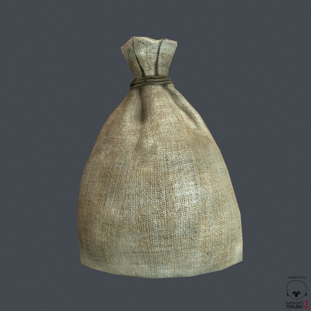 3ds max old canvas sack