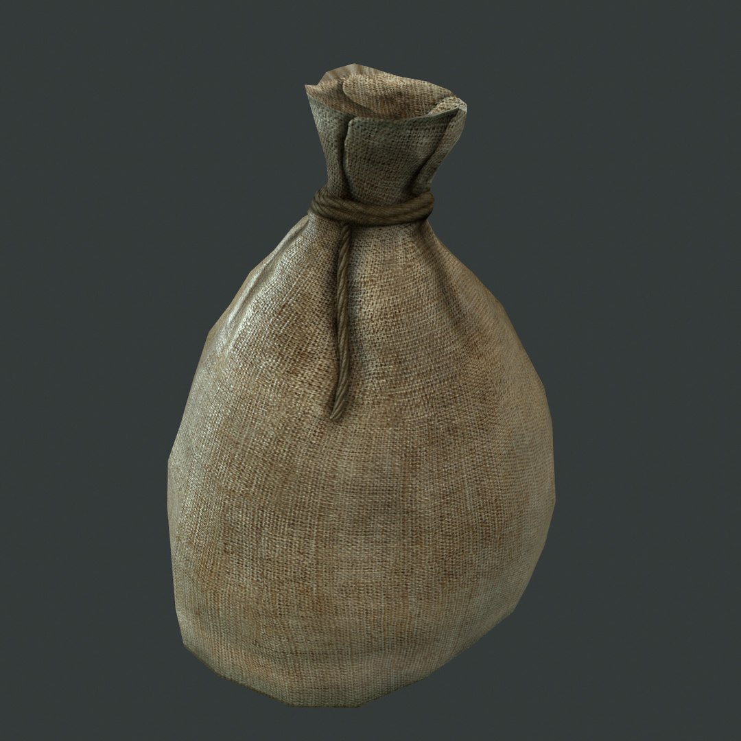 3ds max old canvas sack