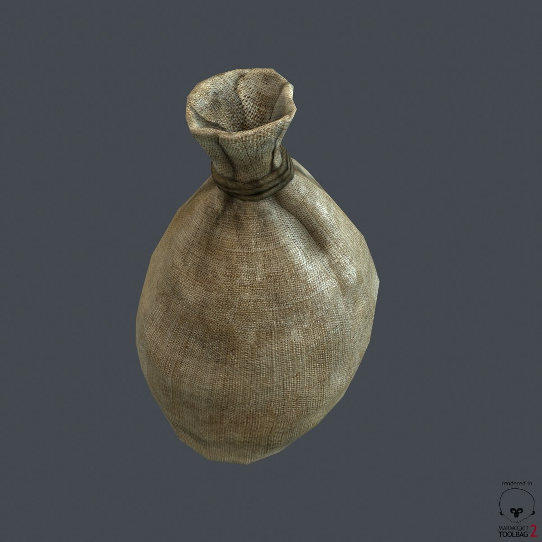 3ds max old canvas sack