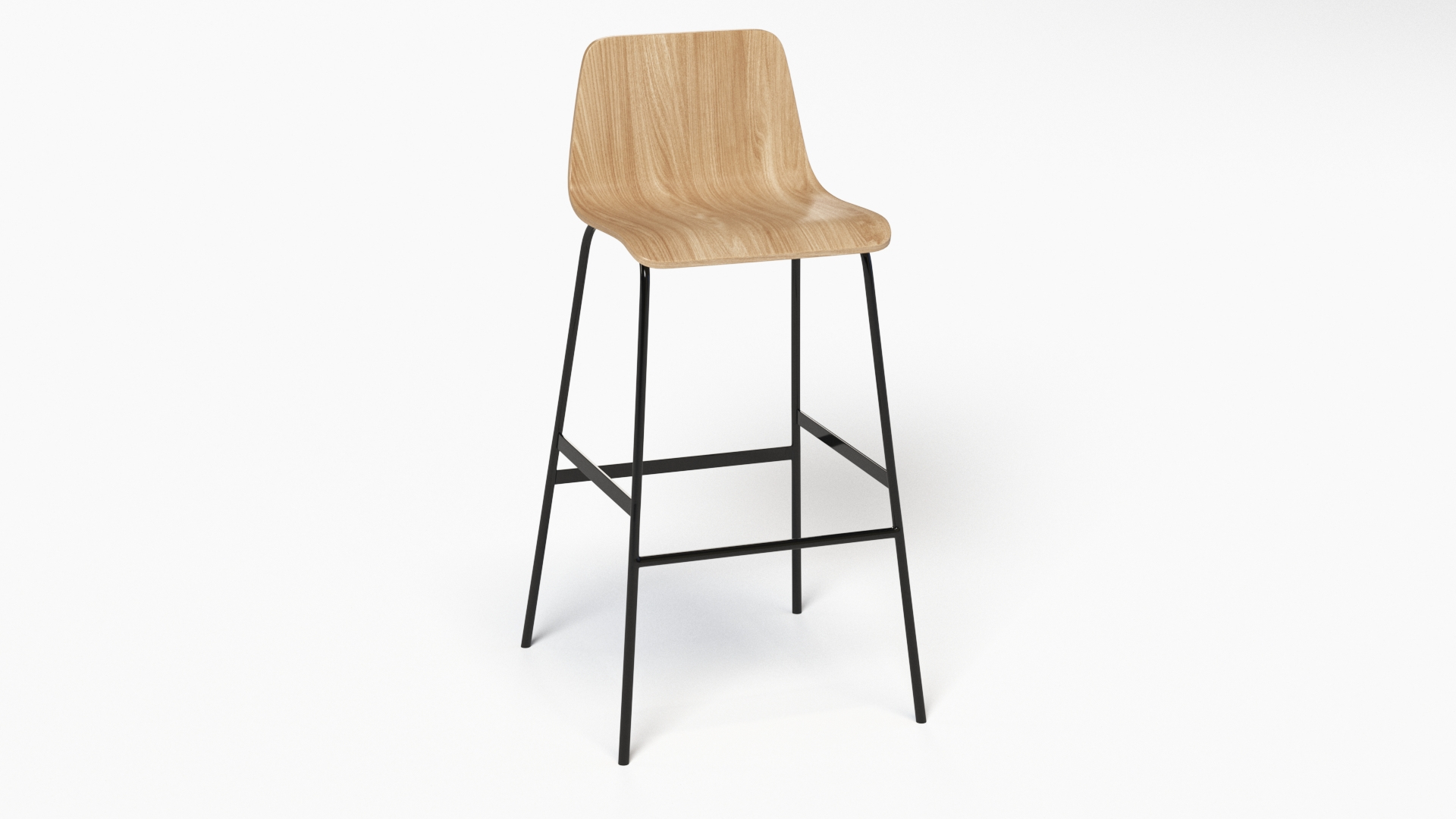 3D Lecture Bar Stool model - TurboSquid 1782634