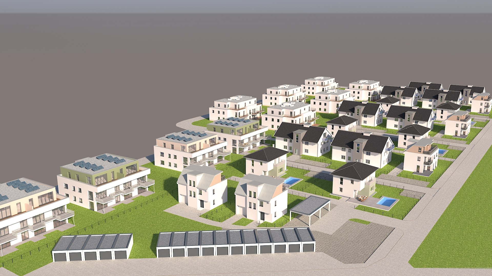 3D Residental Area 02 - TurboSquid 1792757