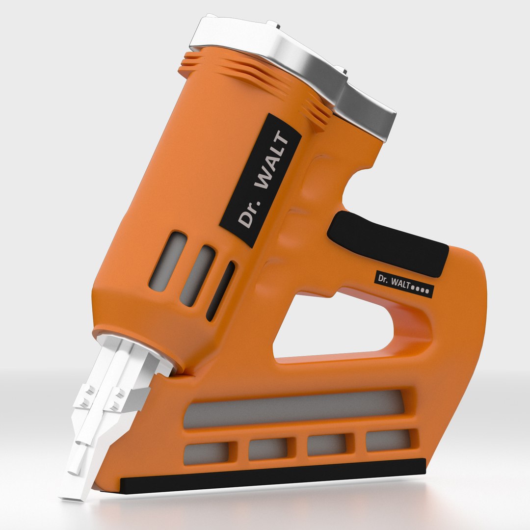 Nail Nailer Nailgun 3d Model