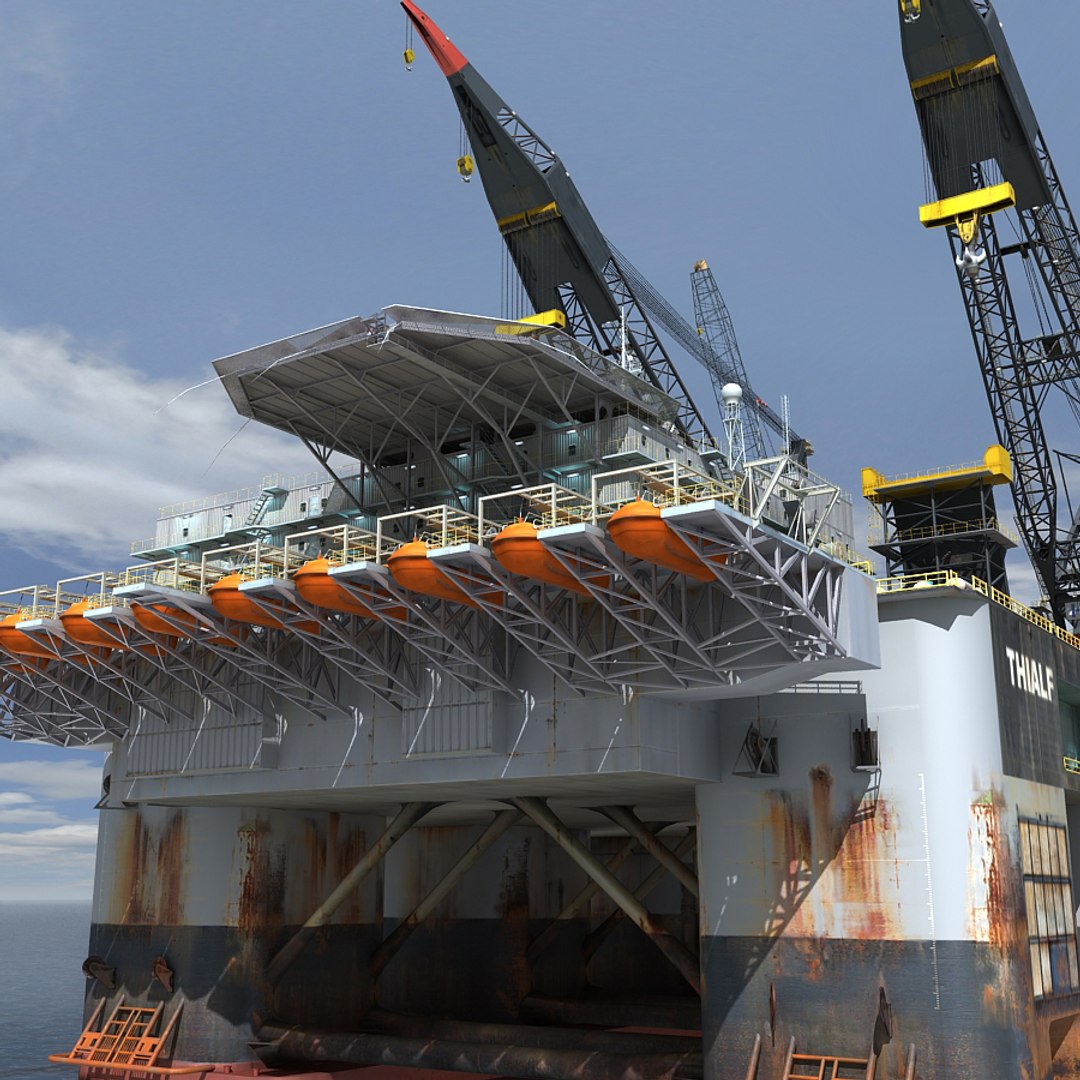 3d model dual crane vessel format