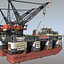 3d Model Dual Crane Vessel Format