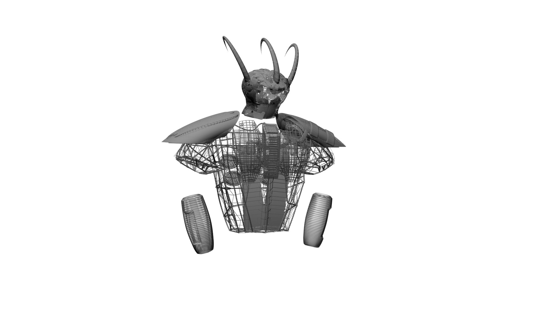 Fantasy - Gold Armor 3D Model - TurboSquid 1982359