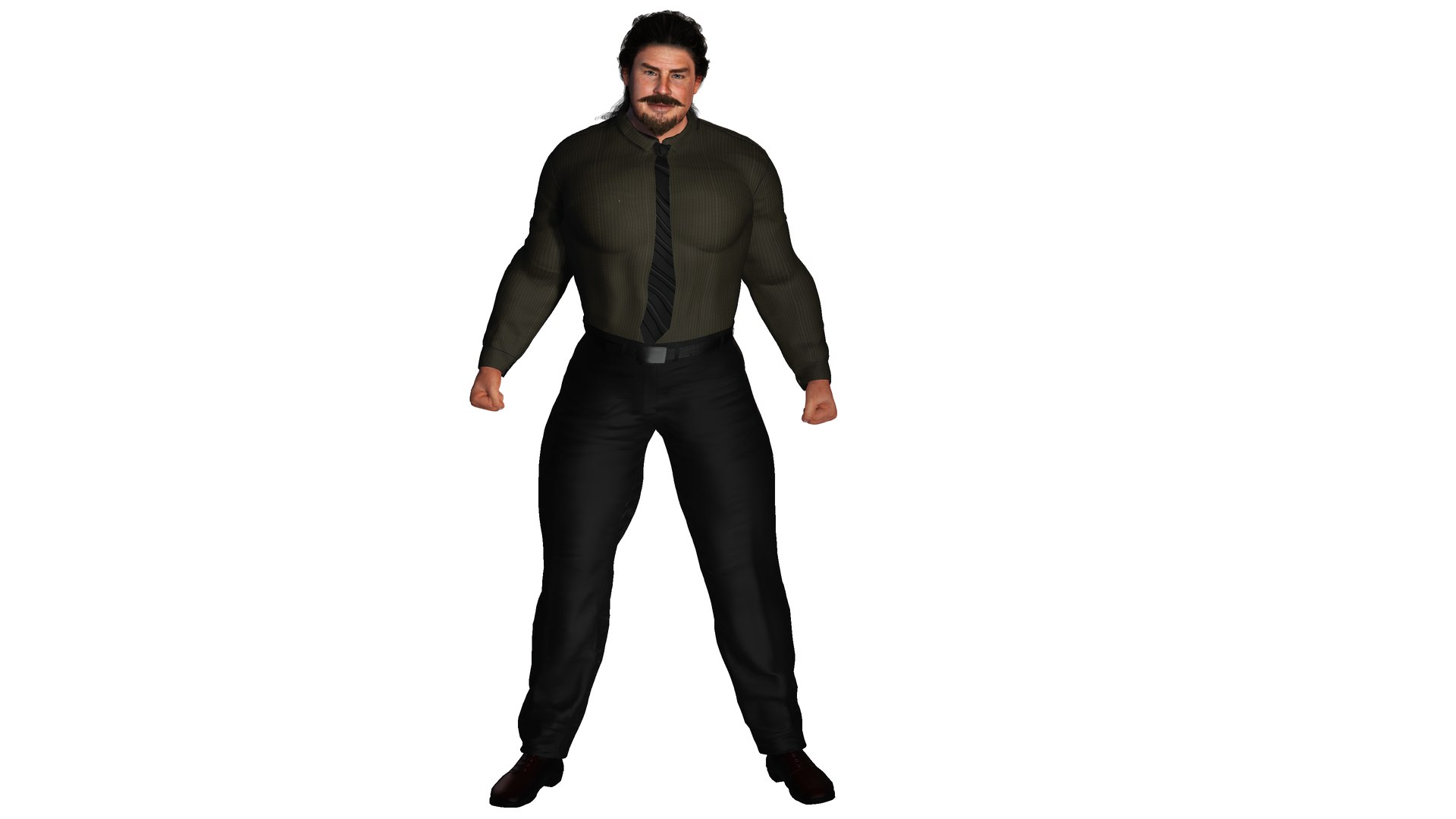 AAA 3D OLD BUSINESSMAN CHARACTER - REALISTIC HUMAN RIGGED Model ...