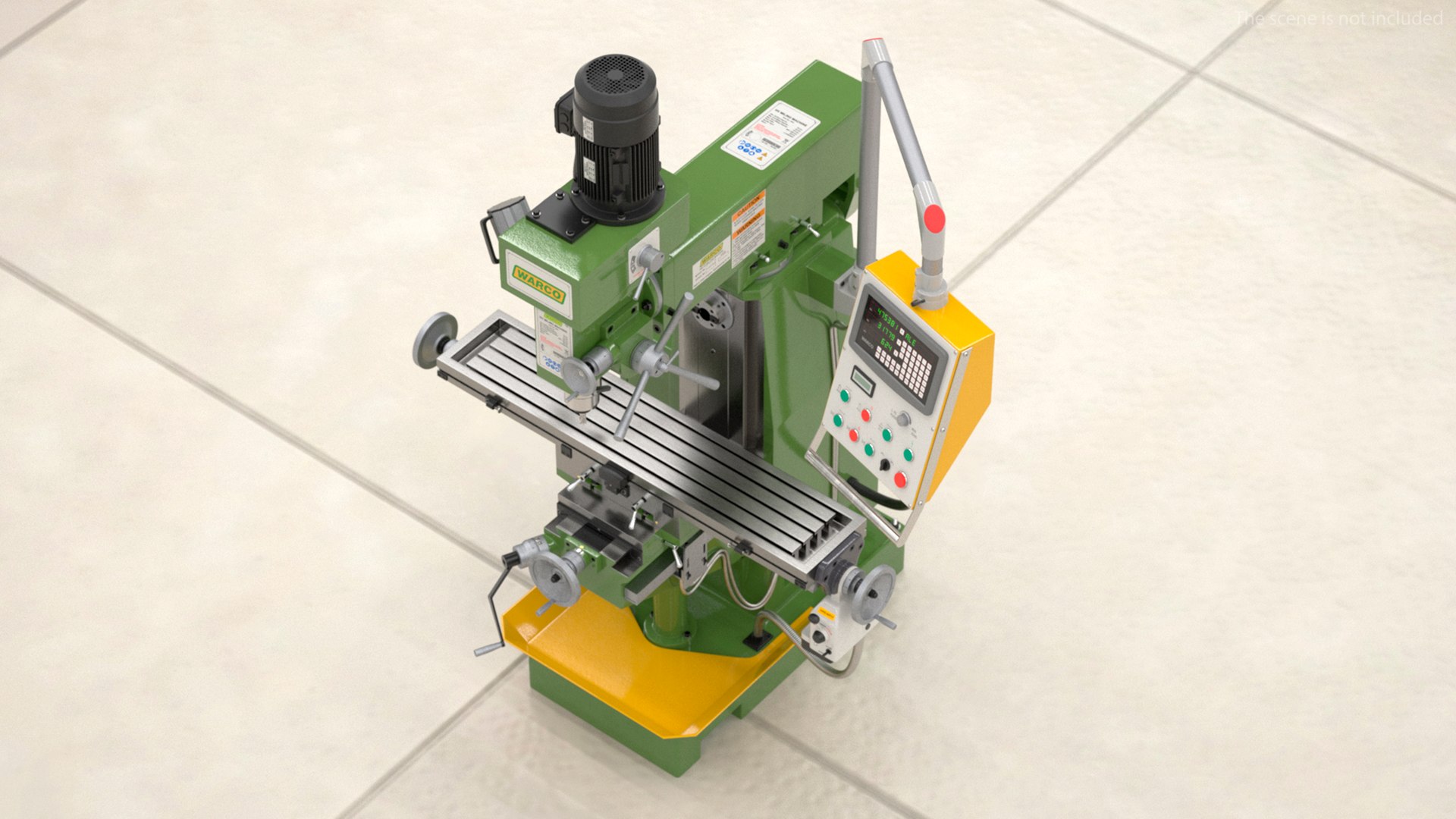 3D model WM-50 Milling Machine - TurboSquid 1922250