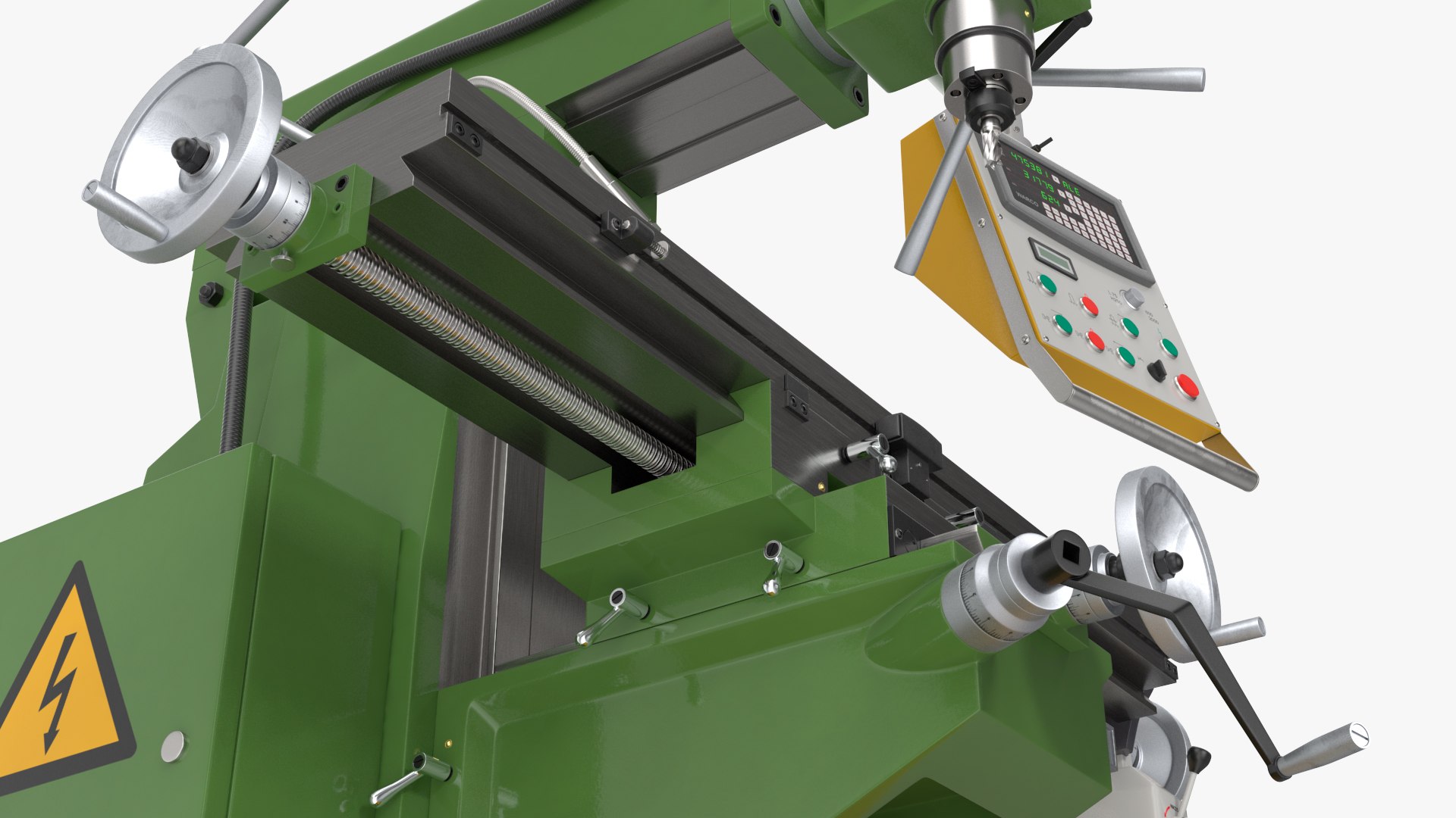 3D model WM-50 Milling Machine - TurboSquid 1922250