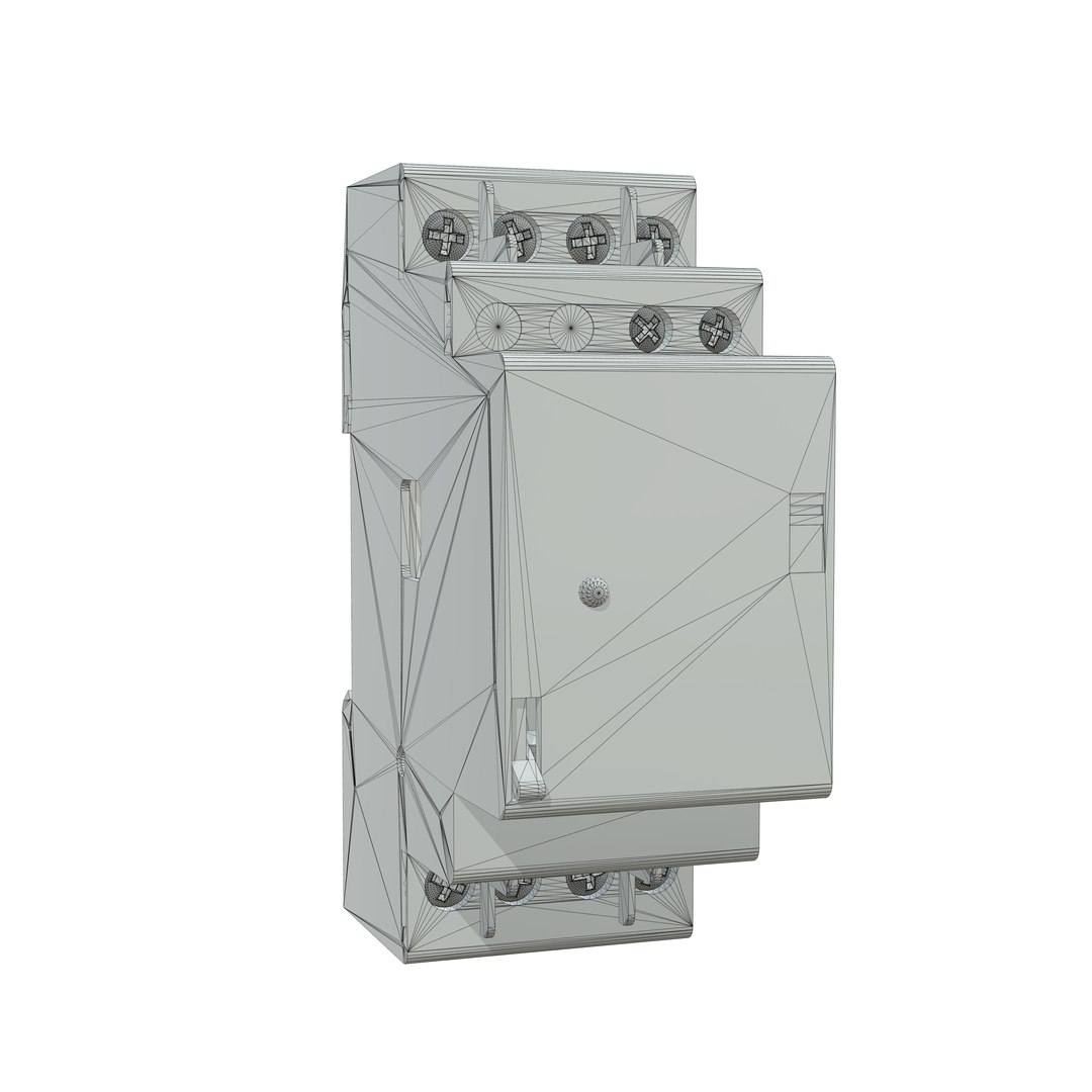 Fuse electrical 3D model - TurboSquid 1685497