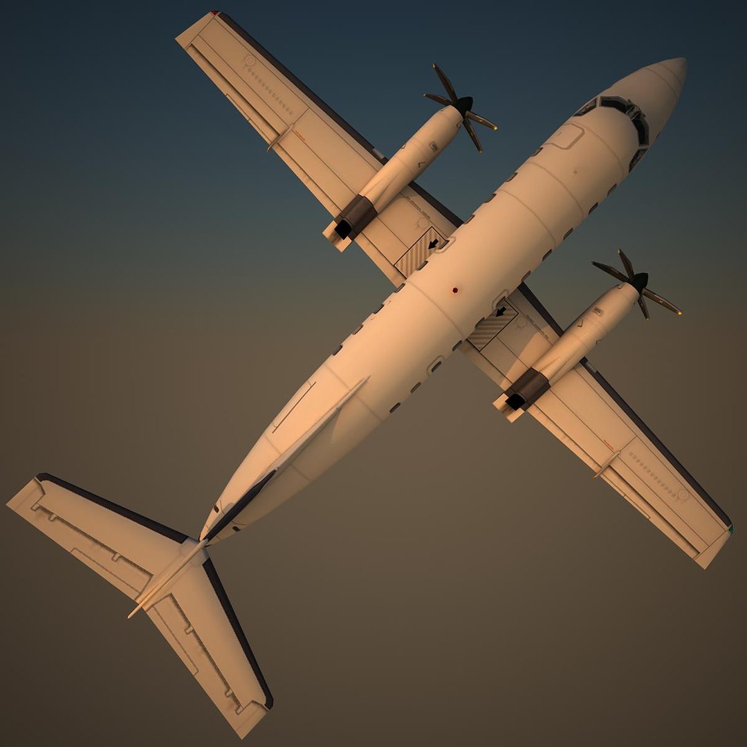 3d model embraer emb 120 basic
