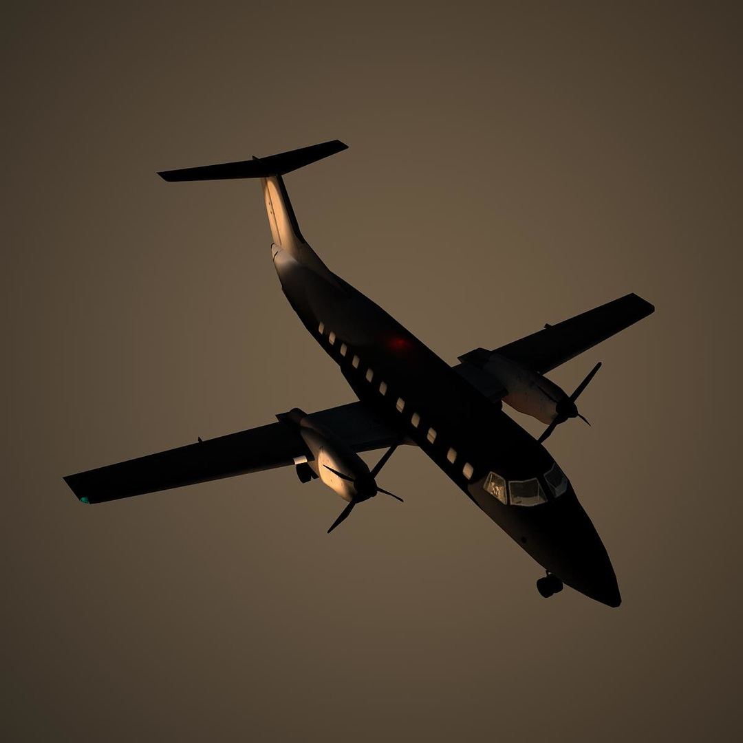 3d model embraer emb 120 basic