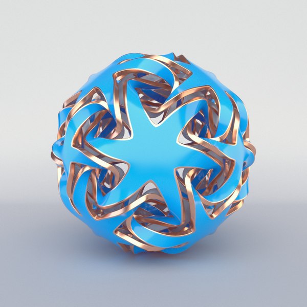 fractal sierpinski dodecahedron 3d obj