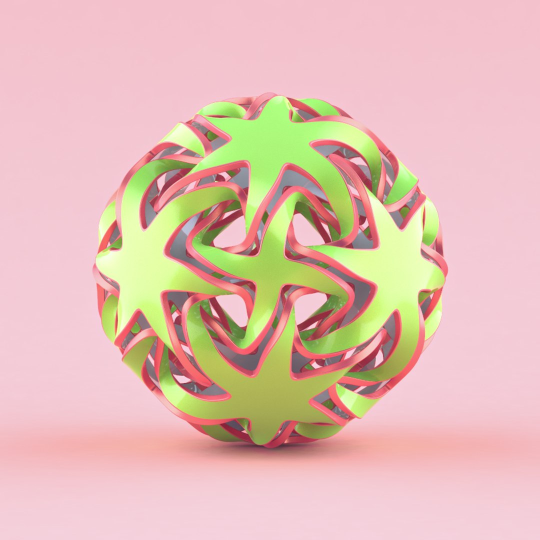 Star Ball Model - TurboSquid 1732463