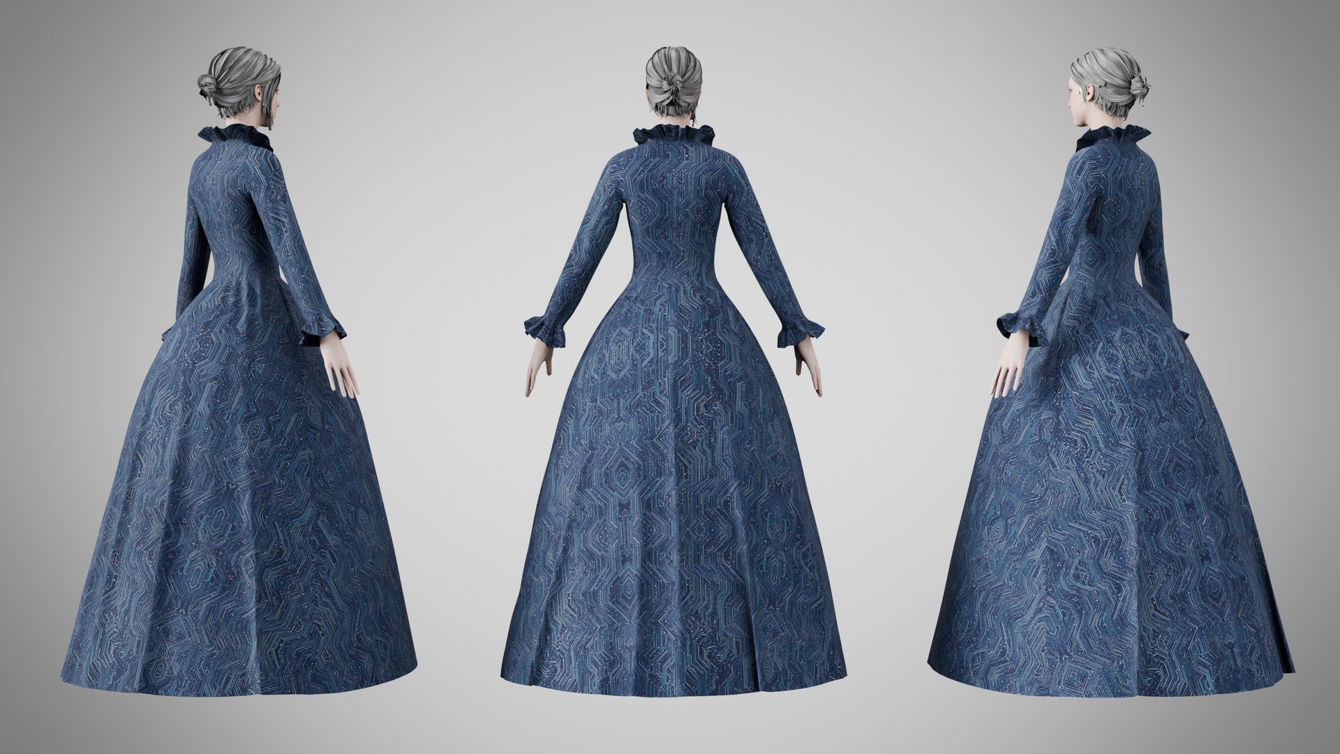 3D Dress 30 Digital Horizon Weave V2 - TurboSquid 2486096