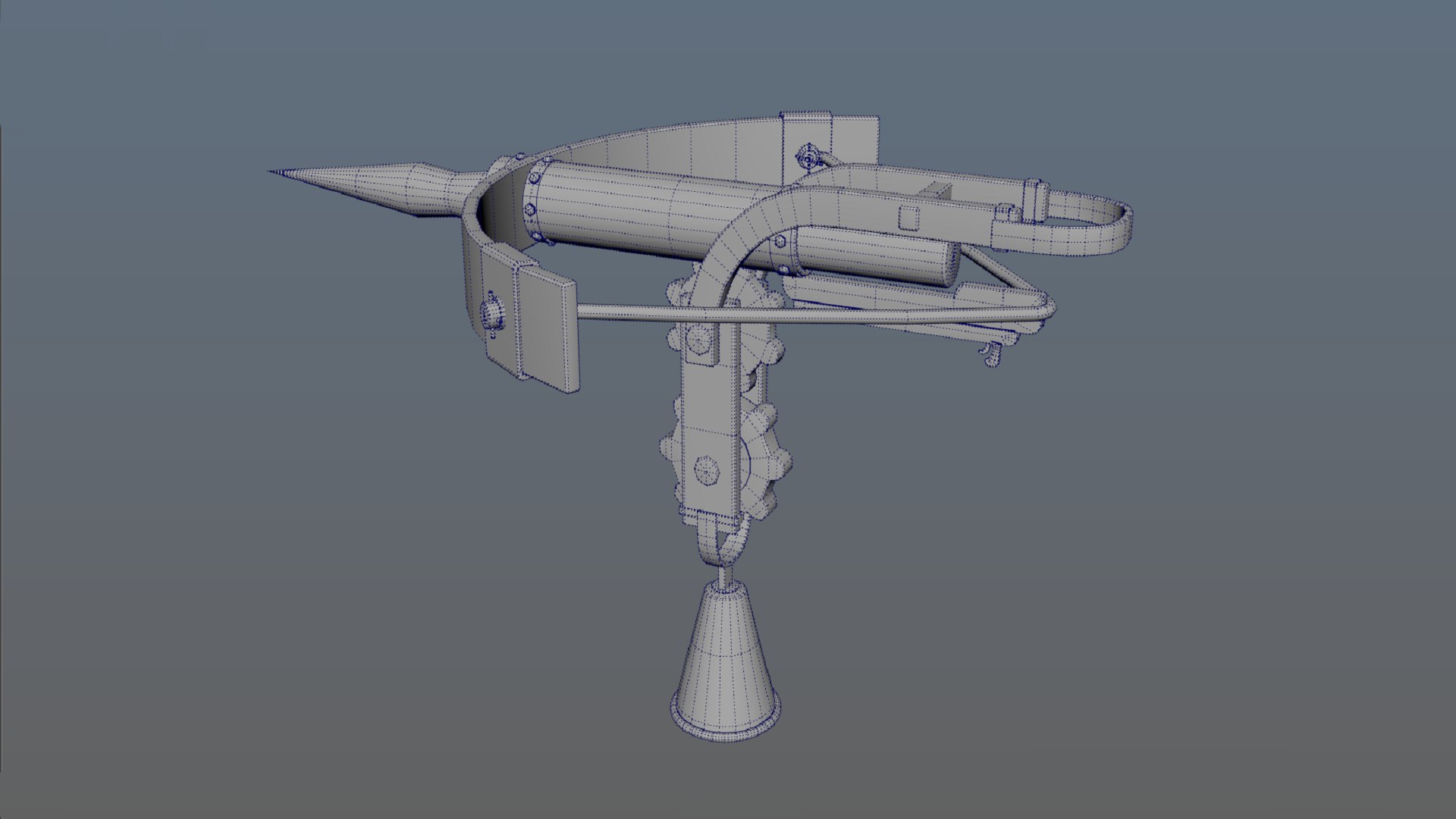 3D Medieval Harpoon Weapon PBR Low-poly Game Ready Model - TurboSquid ...