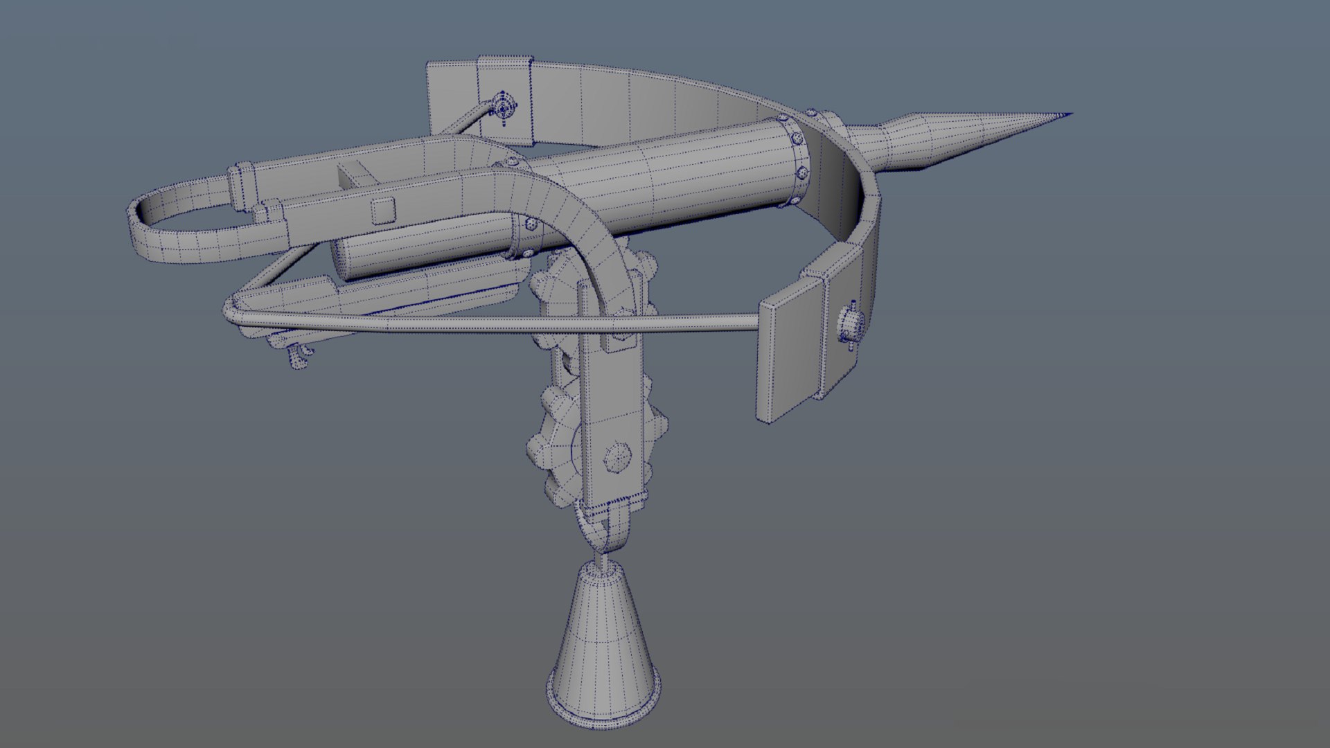 3D Medieval Harpoon Weapon PBR Low-poly Game Ready Model - TurboSquid ...