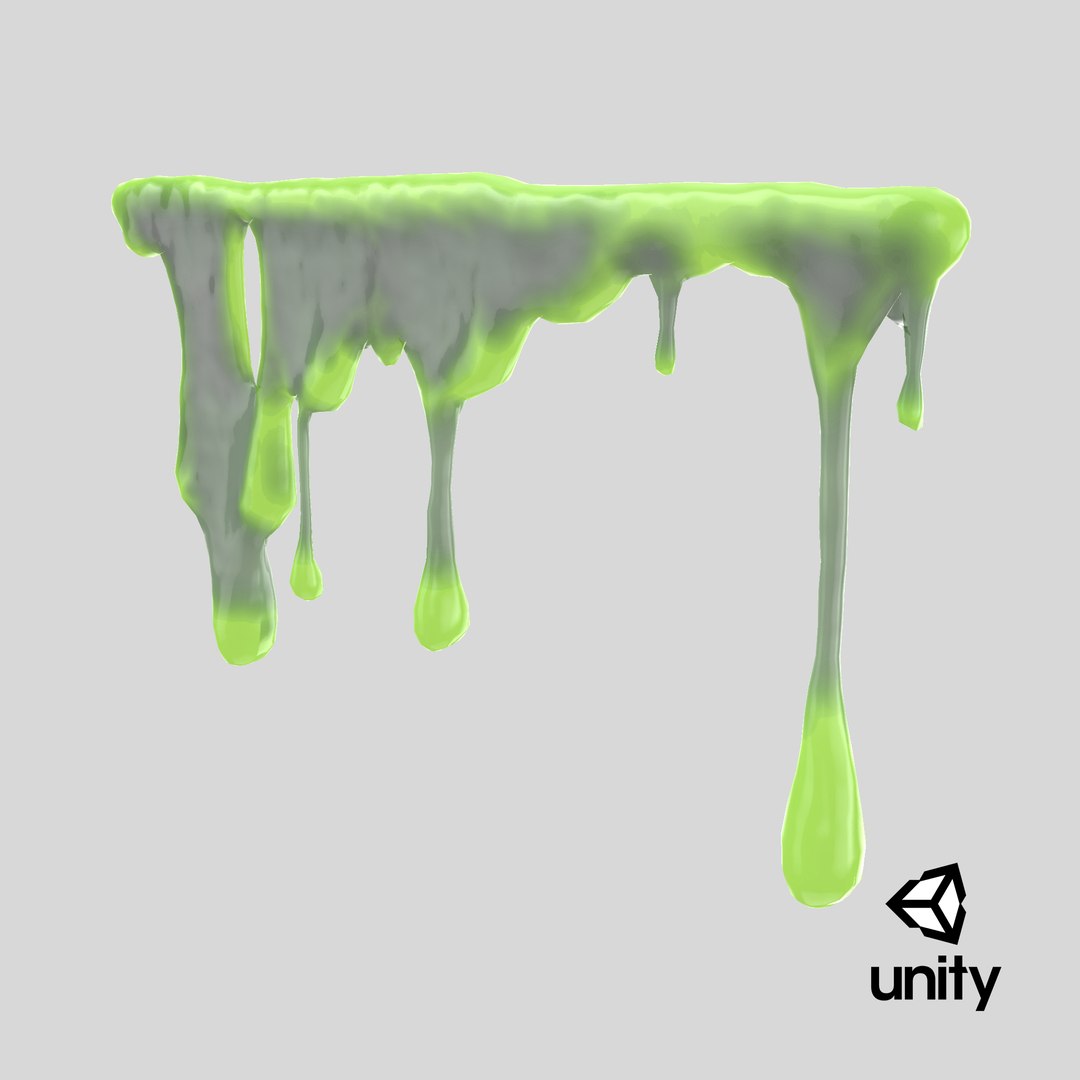 3D Green Slime Model - TurboSquid 2183493