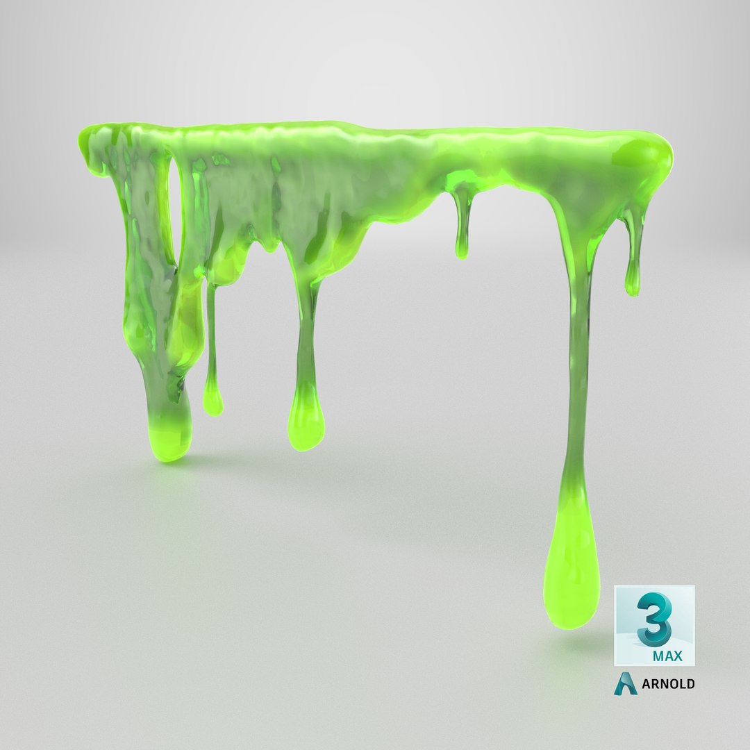 3D Green Slime Model - TurboSquid 2183493