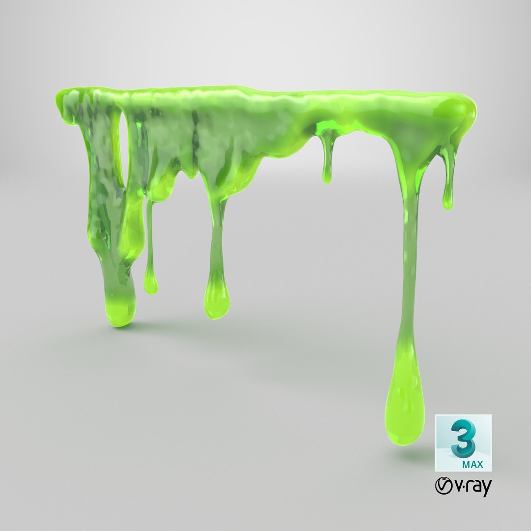 3D Green Slime Model - TurboSquid 2183493