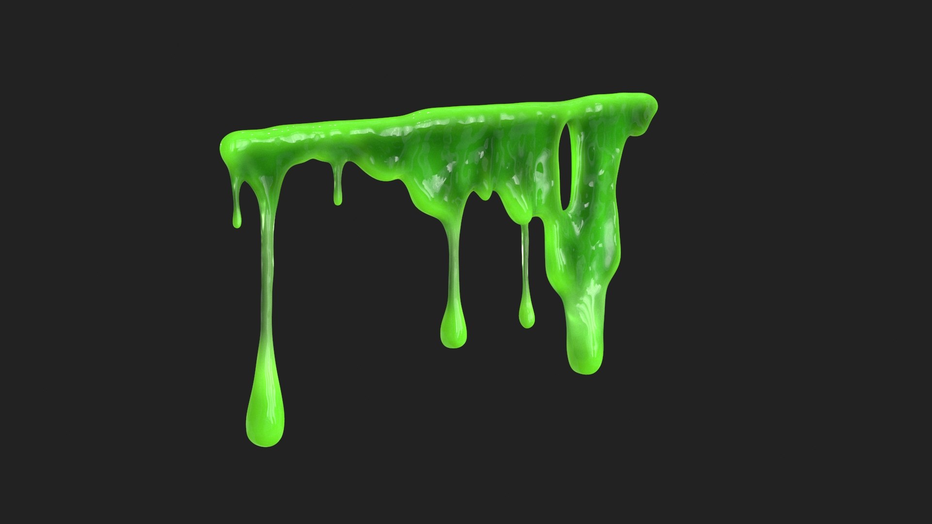 3D Green Slime Model - TurboSquid 2183493