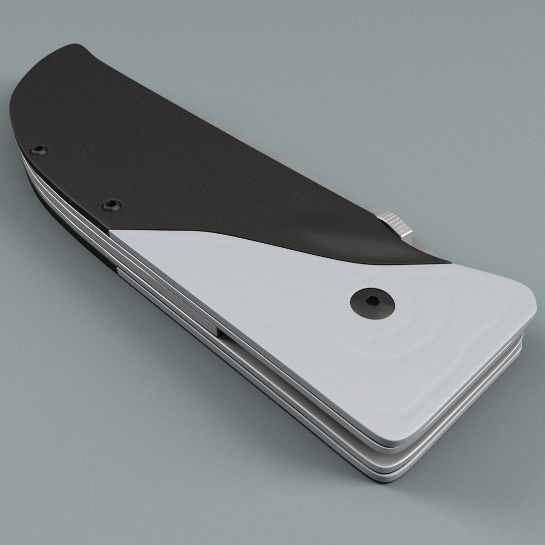 Personal Knife Krkt 3d Model