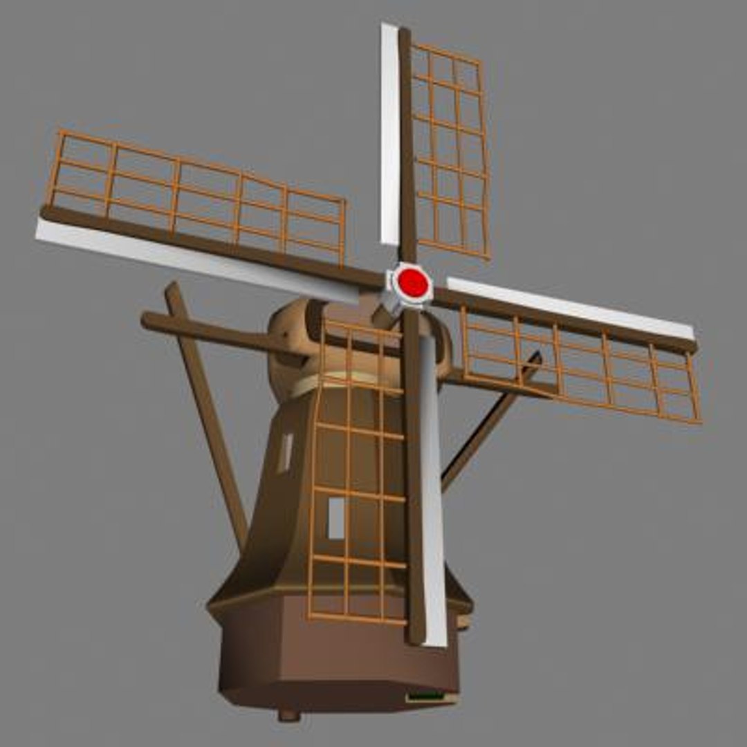 Windmill 3d Model
