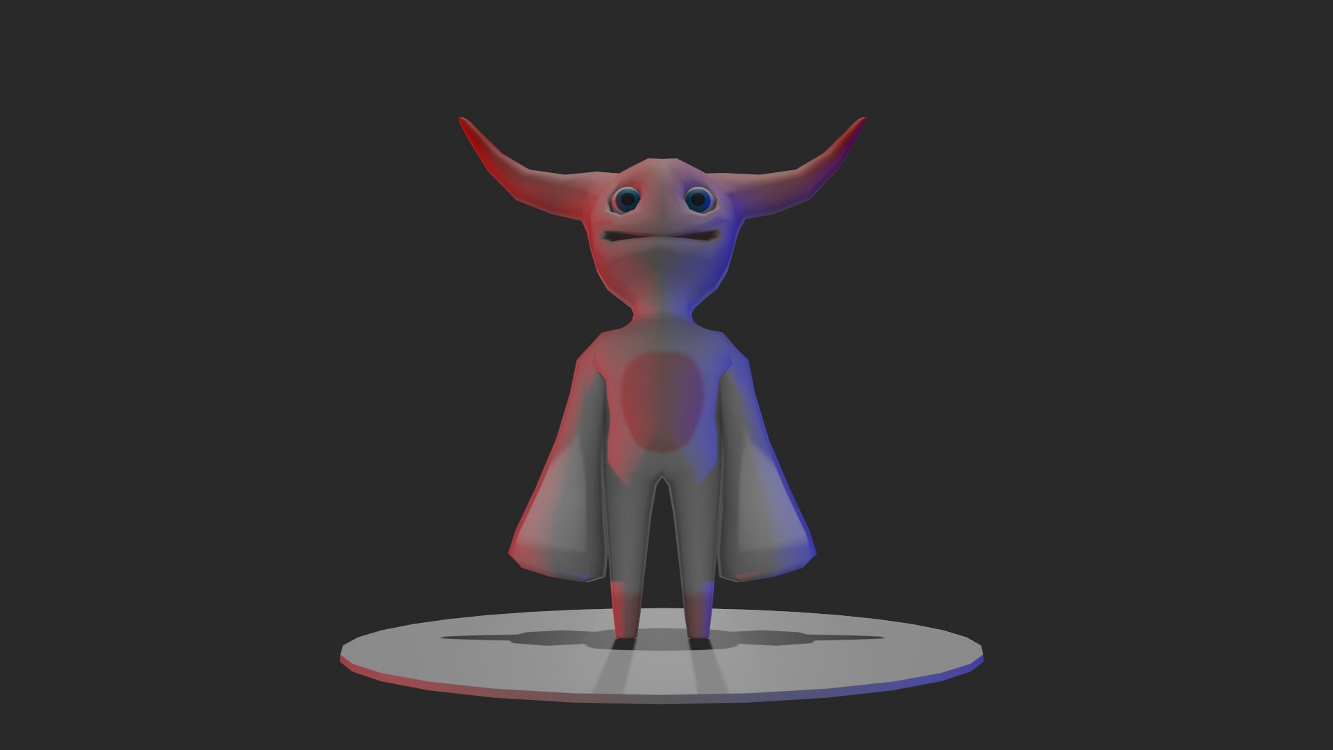 3D Model CUTE ANIMATED DEMON CHARACTER - TurboSquid 2184889