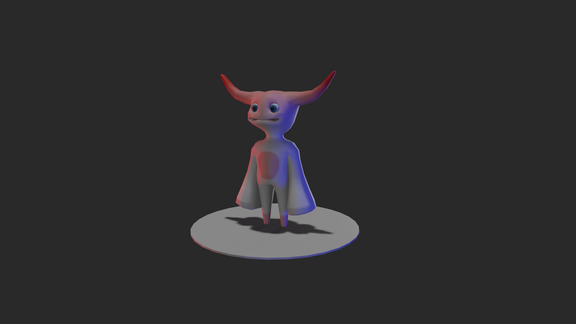 3D Model CUTE ANIMATED DEMON CHARACTER - TurboSquid 2184889