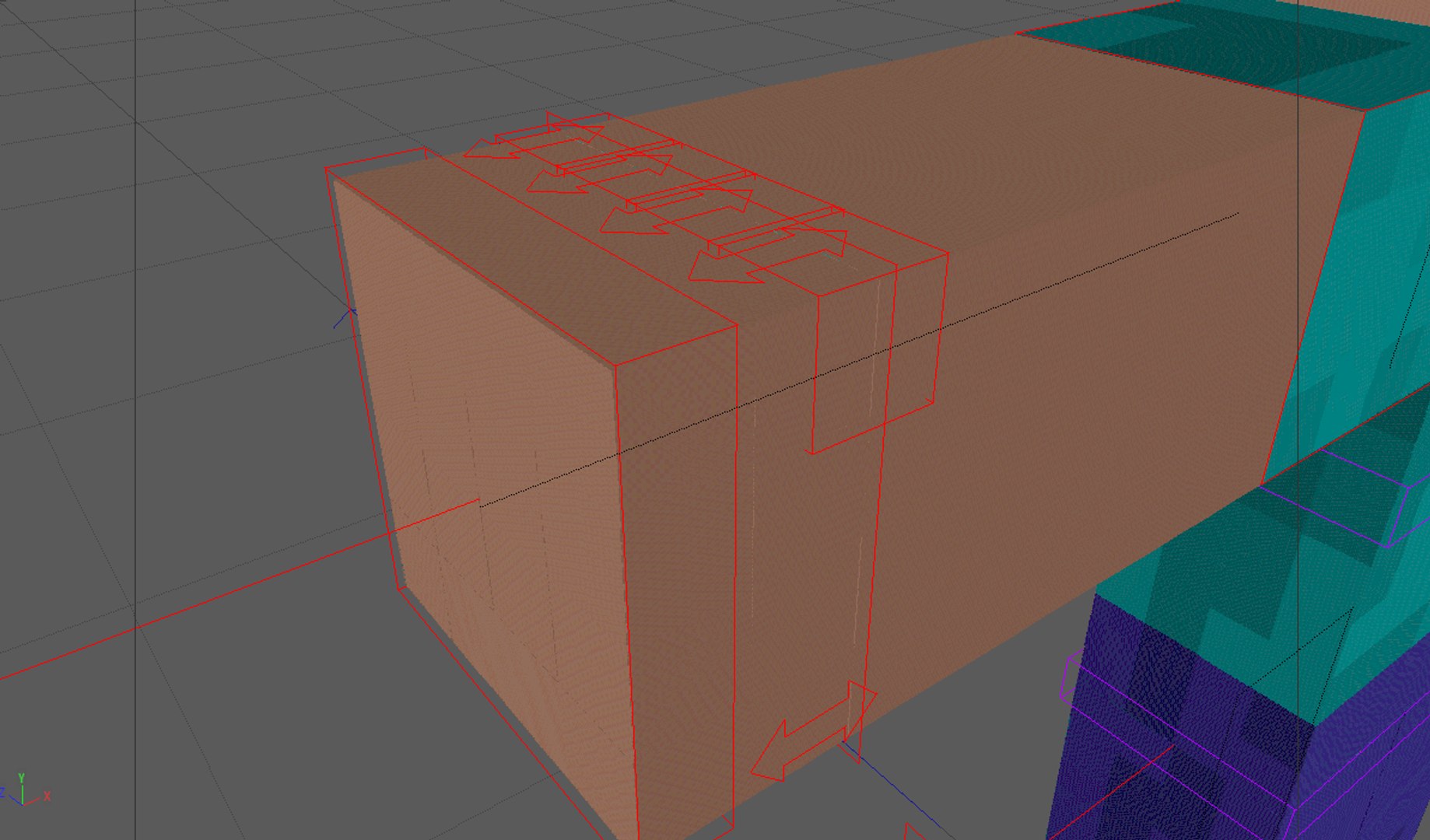 3d Model Minecraft Rig