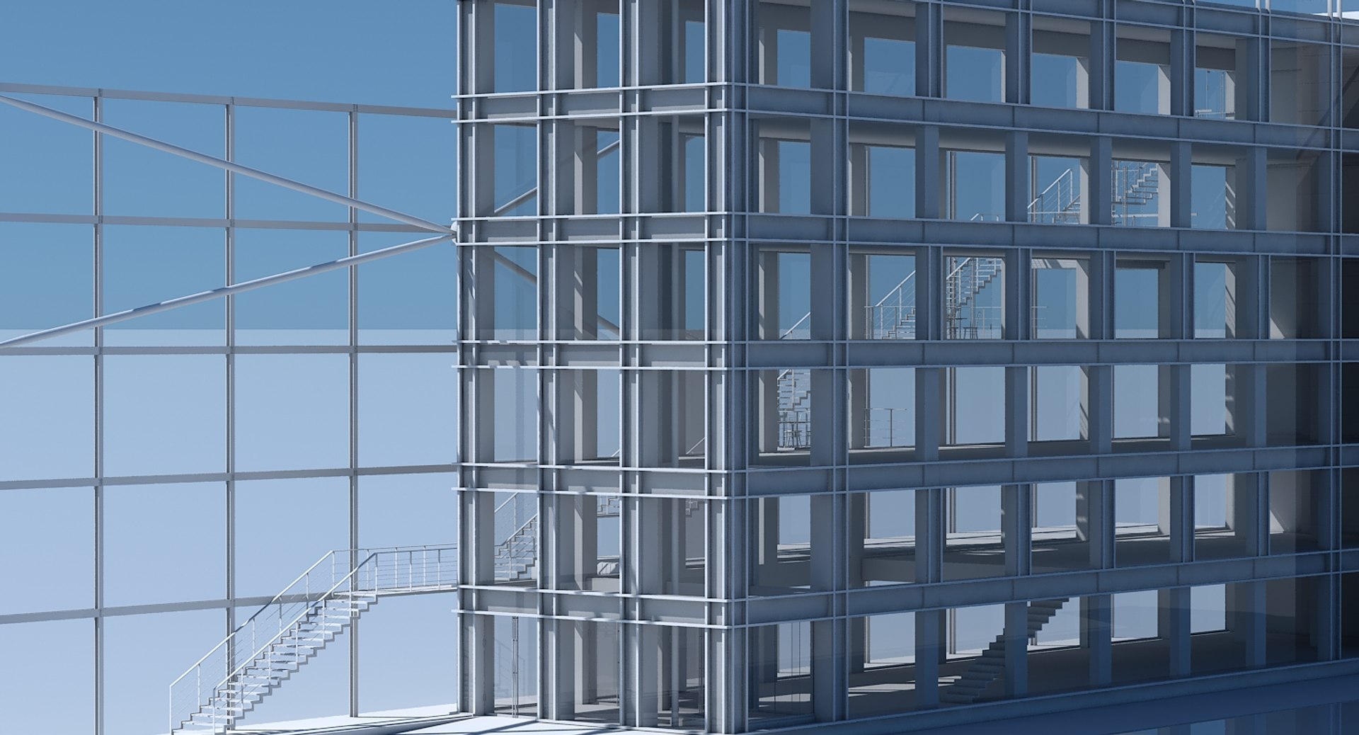 3D Tenement Building Facade - TurboSquid 1302956