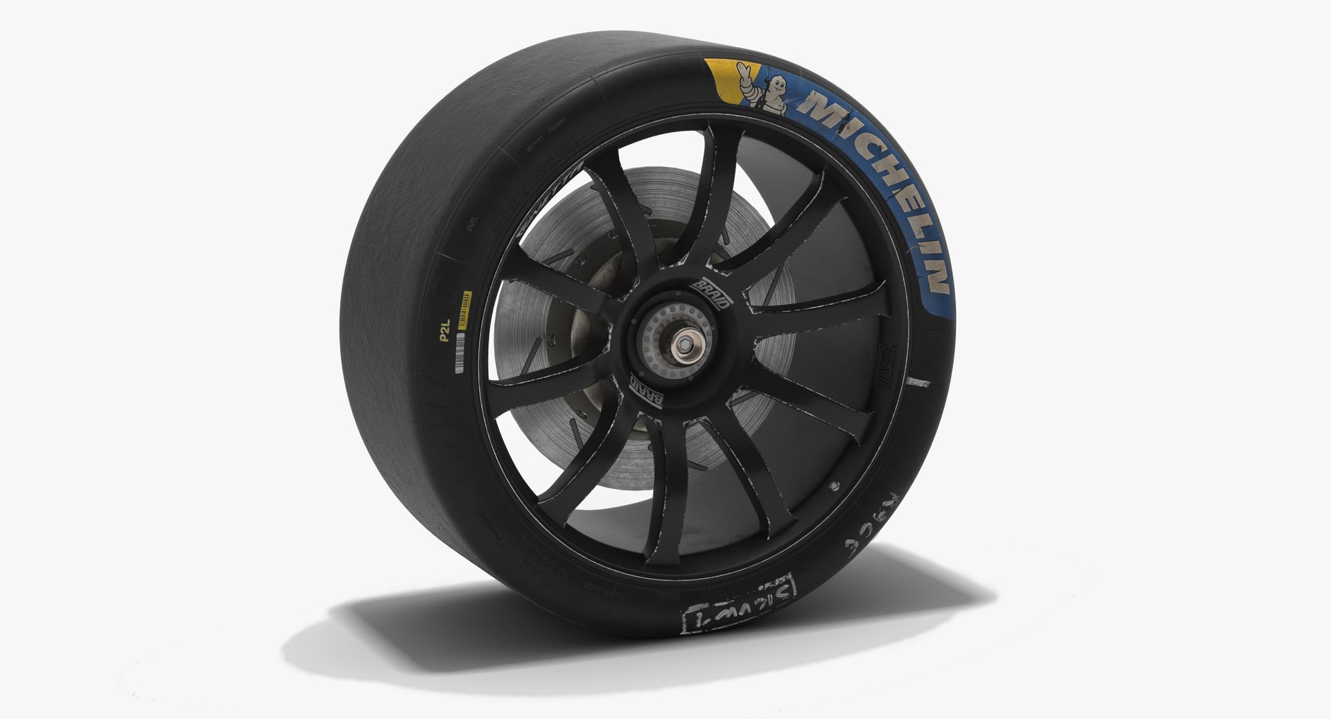 WEC LMP3 Racing Wheel 2021 3D Model - TurboSquid 1784936