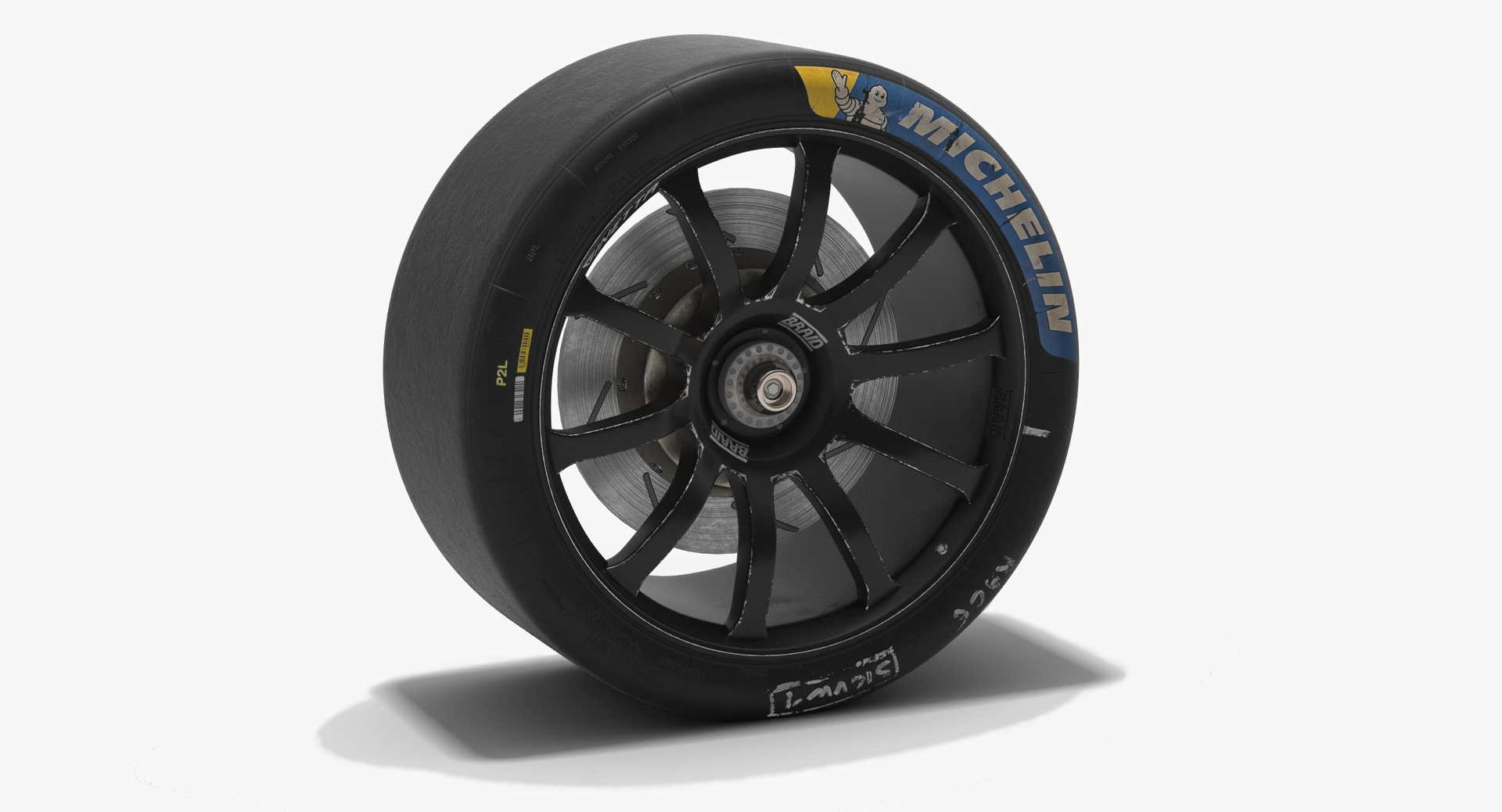 WEC LMP3 Racing Wheel 2021 3D model - TurboSquid 1784936