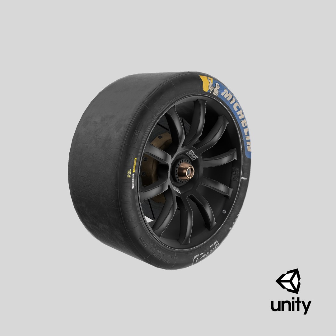 WEC LMP3 Racing Wheel 2021 3D Model - TurboSquid 1784936