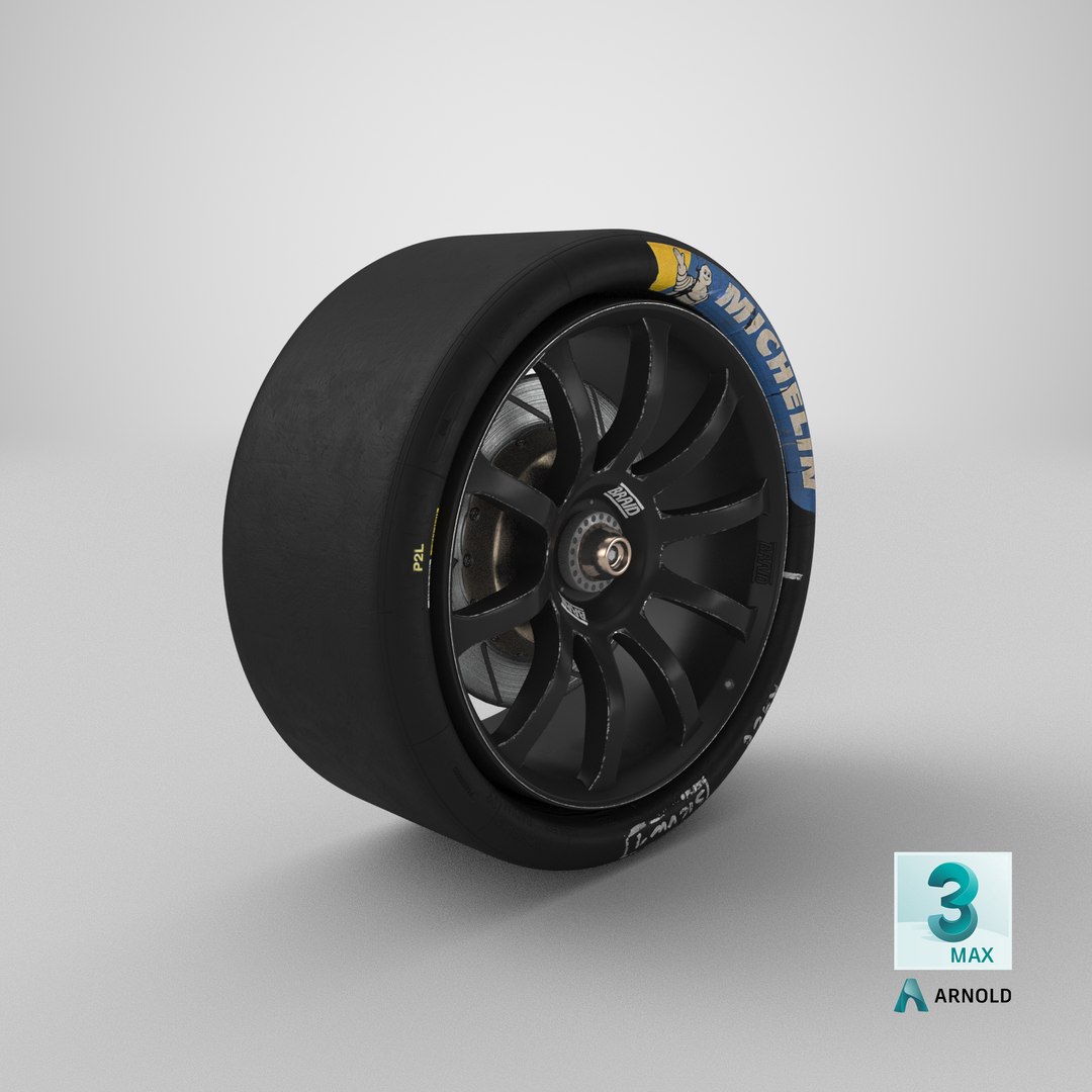 WEC LMP3 Racing Wheel 2021 3D Model - TurboSquid 1784936