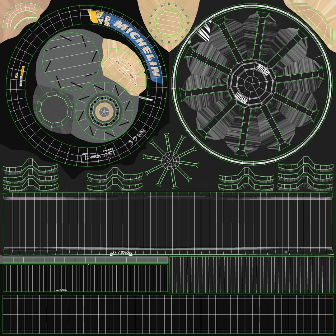 WEC LMP3 Racing Wheel 2021 3D Model - TurboSquid 1784936