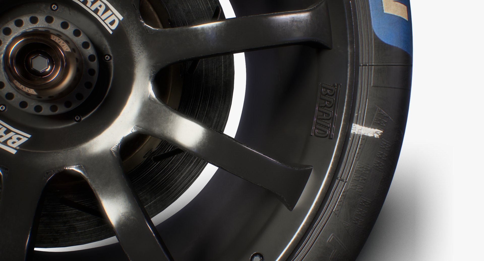 WEC LMP3 Racing Wheel 2021 3D Model - TurboSquid 1784936