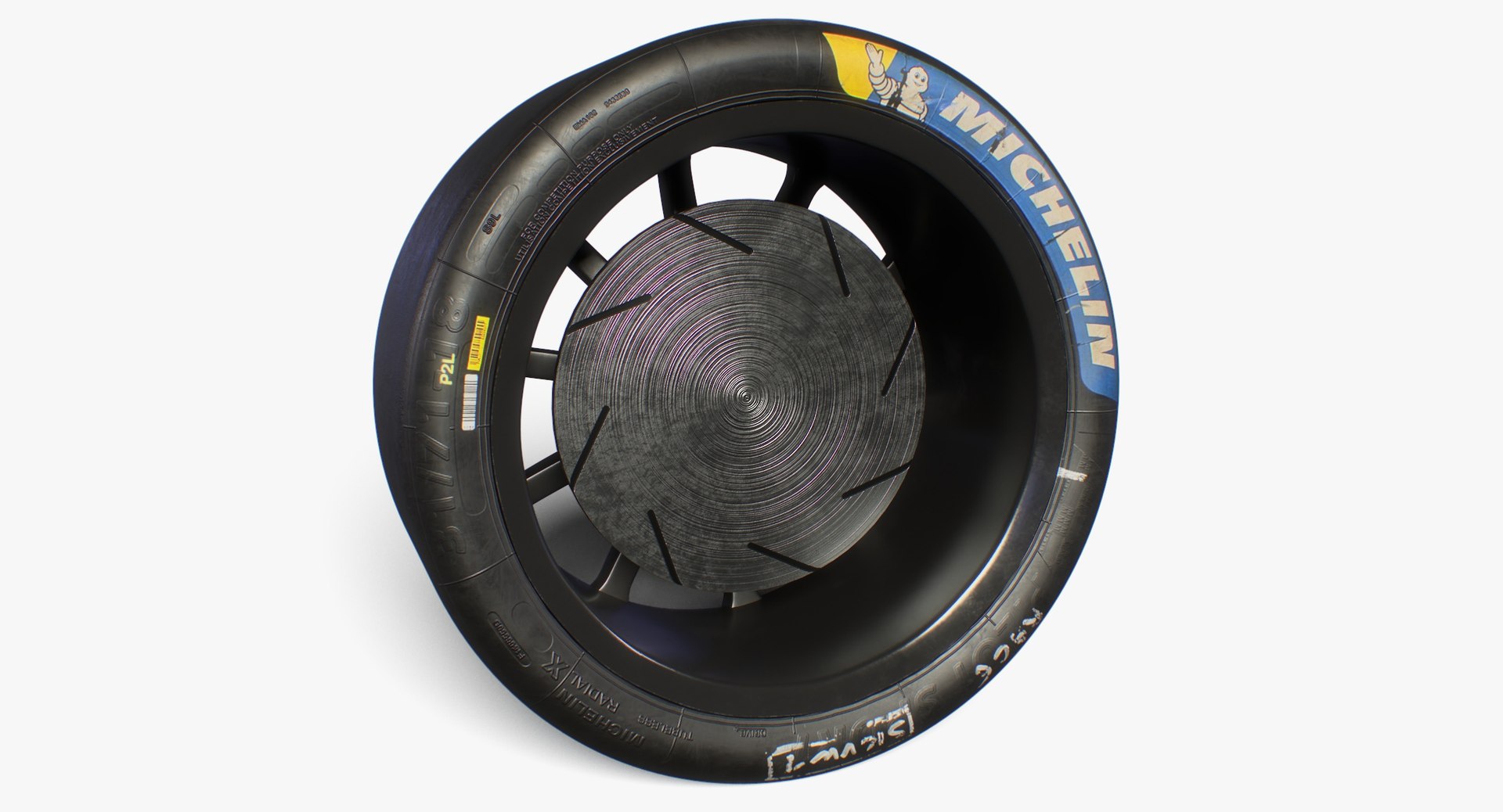 WEC LMP3 Racing Wheel 2021 3D Model - TurboSquid 1784936