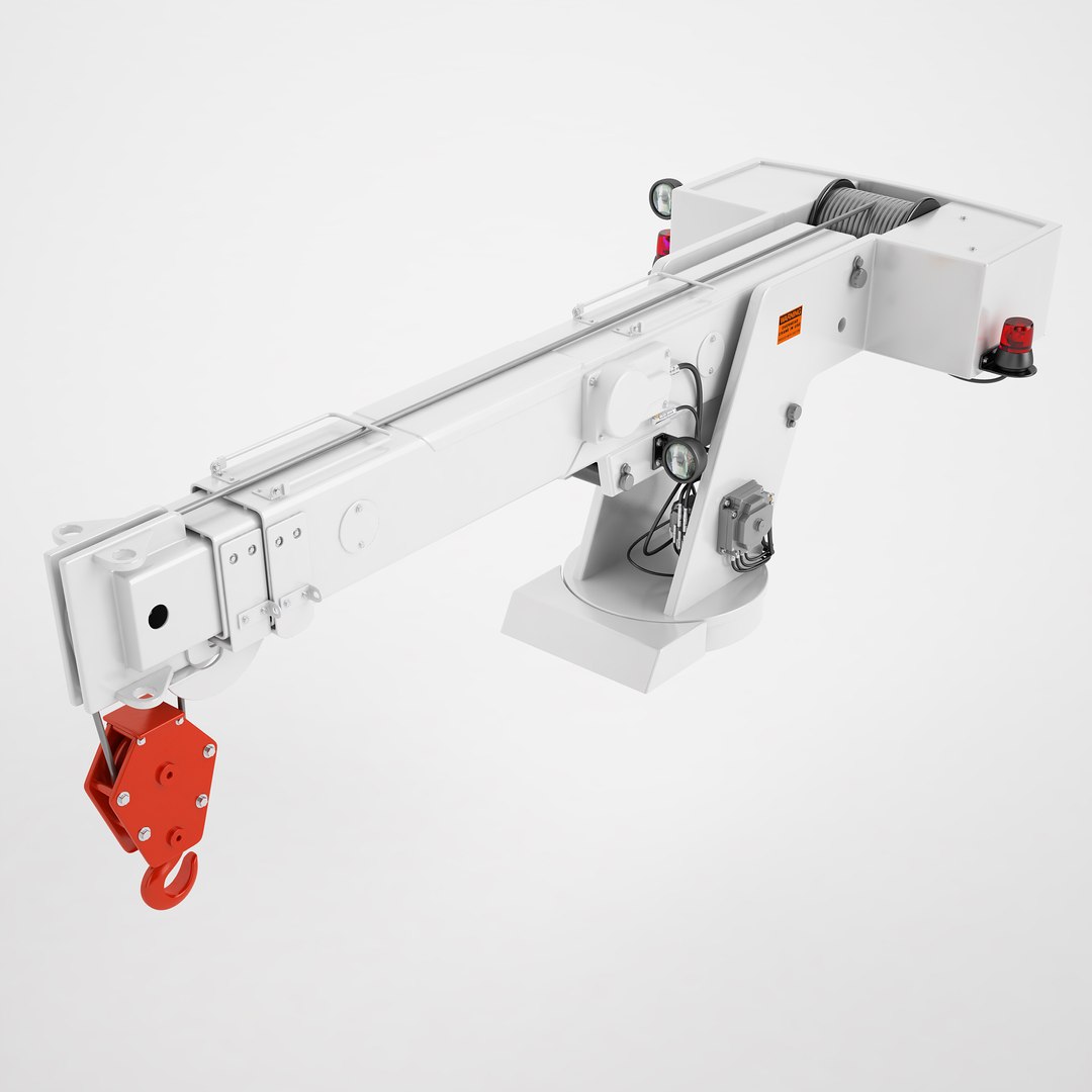 Industrial Carry Deck Crane Arrow 04 Model - TurboSquid 1750474