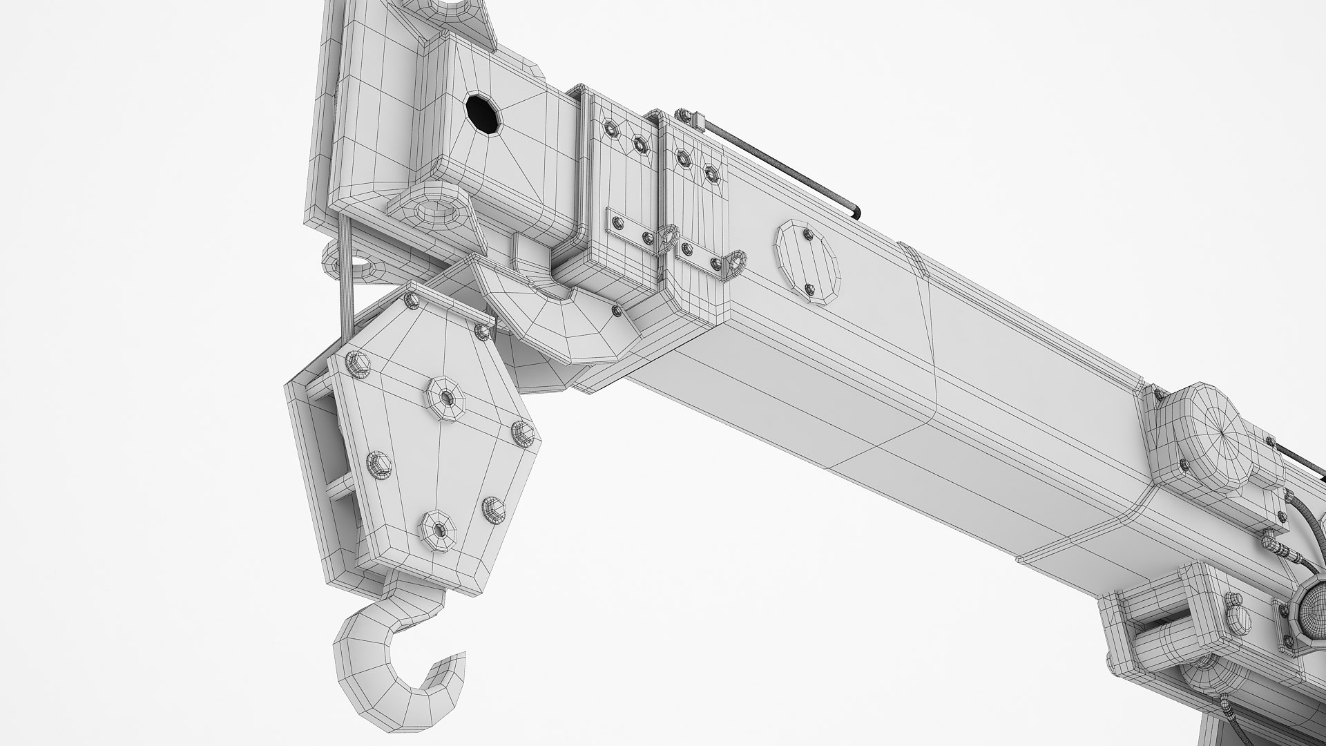 Industrial Carry Deck Crane Arrow 04 Model - TurboSquid 1750474