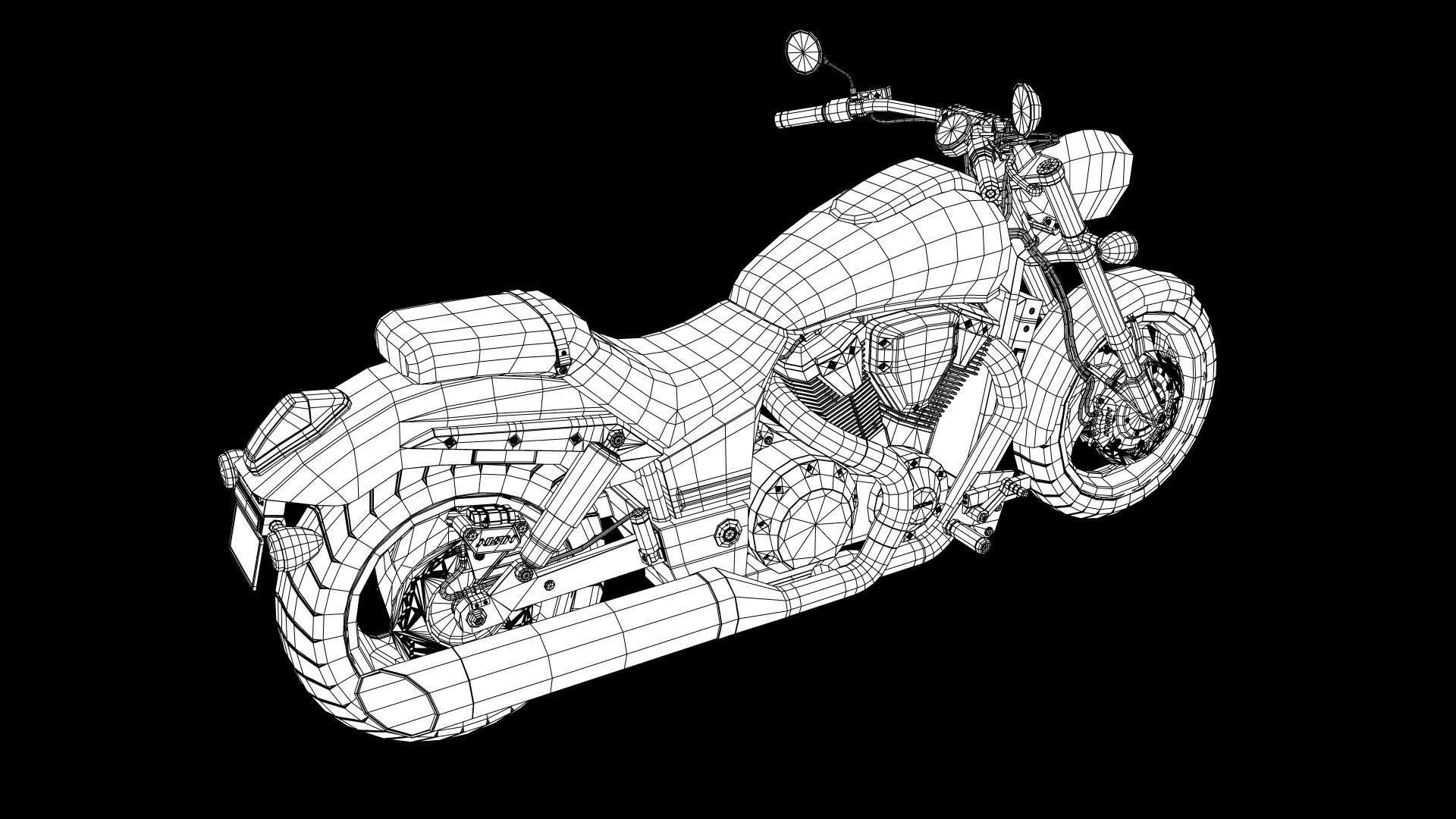 Honda Vtx 1800 3D Model - TurboSquid 1618830