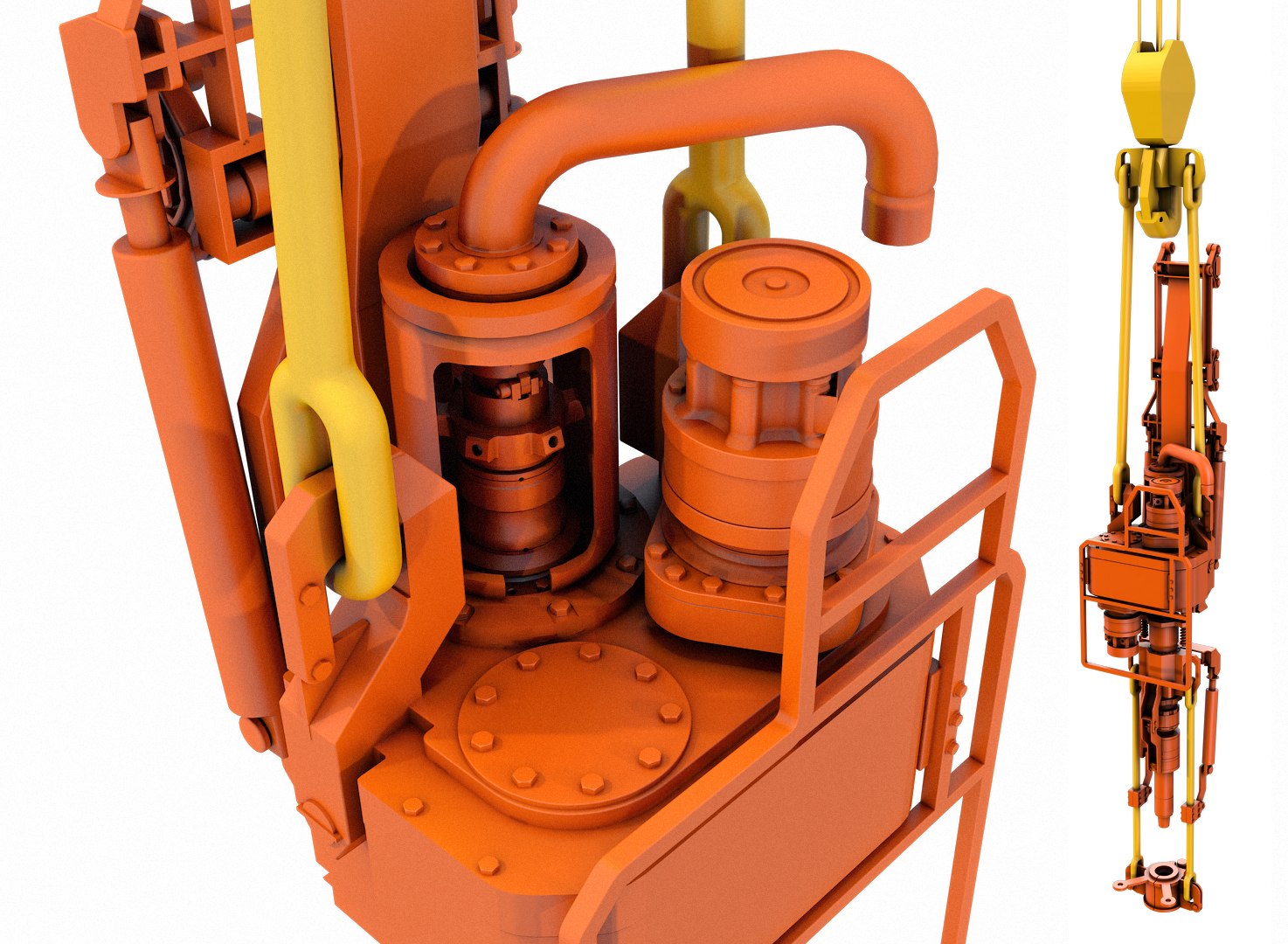 3d Model Derrick Drive