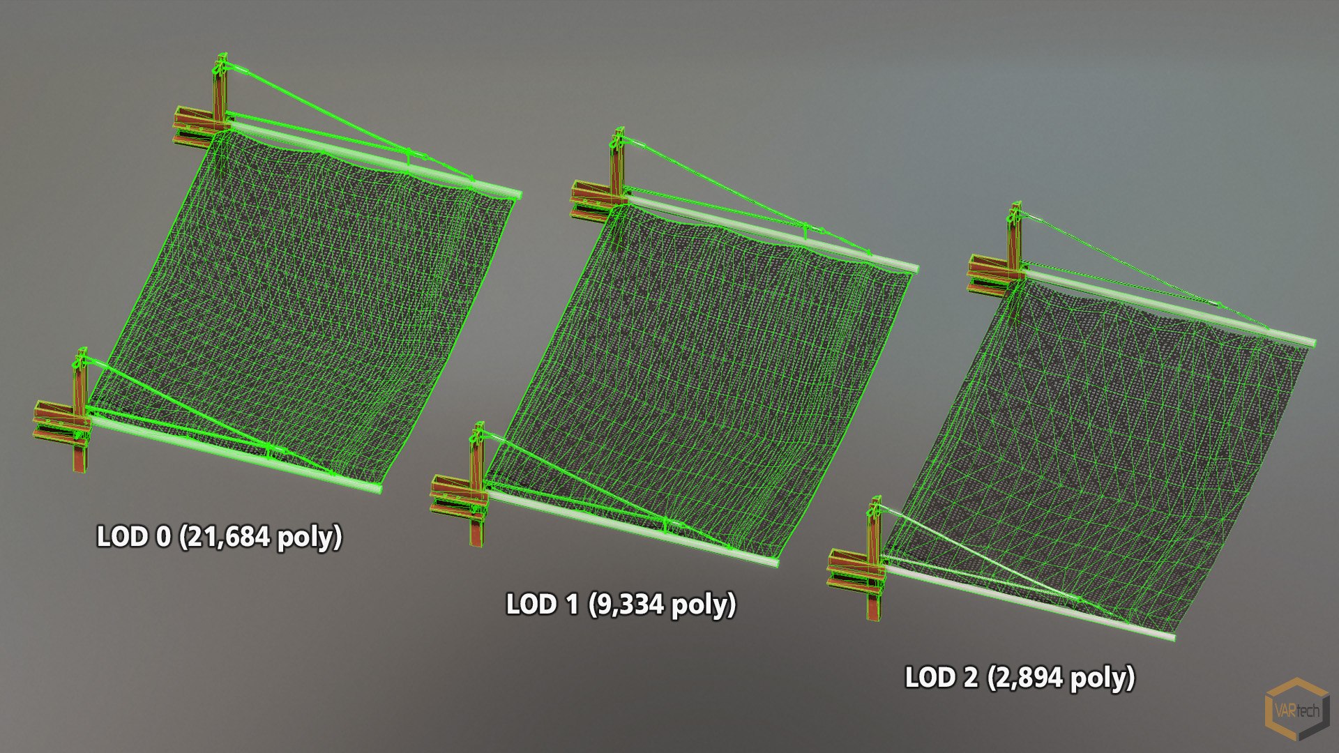 3D Construction Safety Net - Personal Fall Net - TurboSquid 1837167