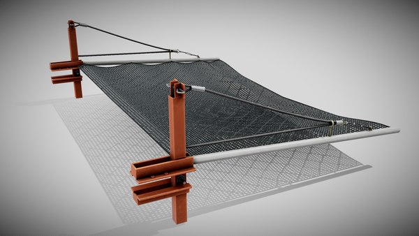 3D Construction Safety Net - Personal Fall Net - TurboSquid 1837167