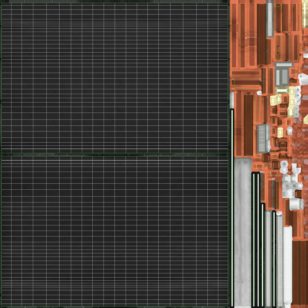 3D Construction Safety Net - Personal Fall Net - TurboSquid 1837167