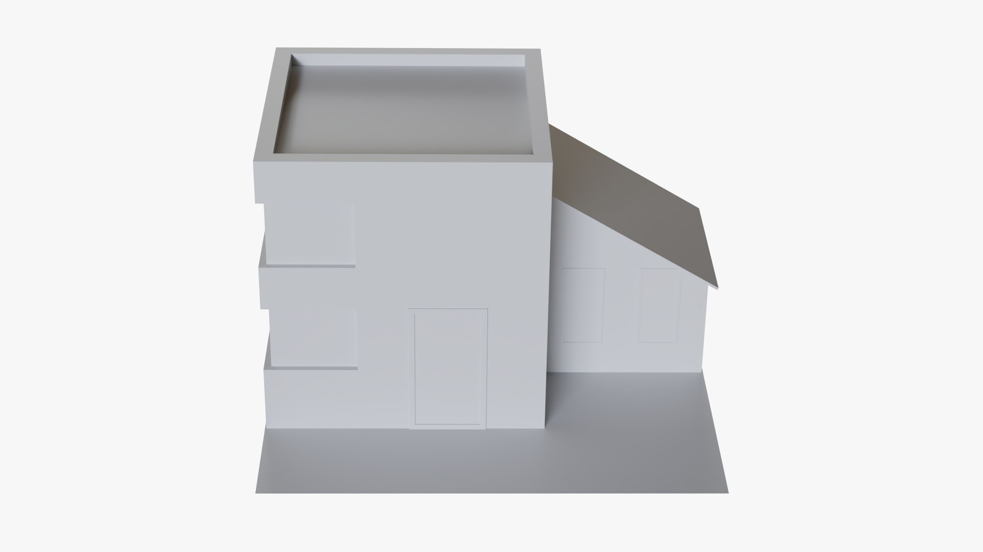 3D Model Isometric House - TurboSquid 2079307