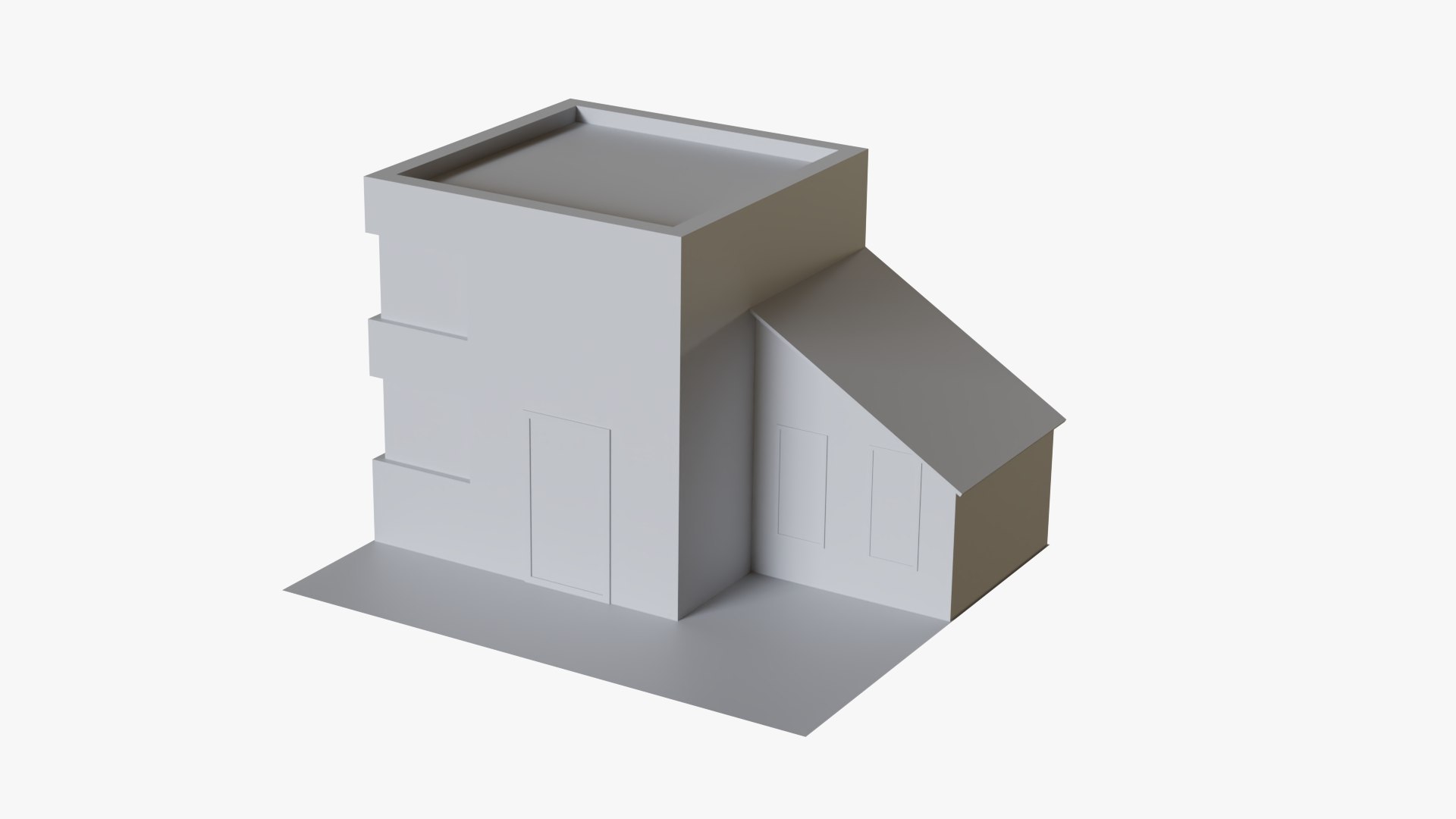 3D Model Isometric House - TurboSquid 2079307
