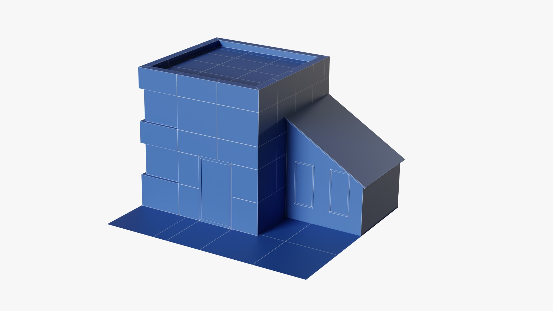 3D Model Isometric House - TurboSquid 2079307