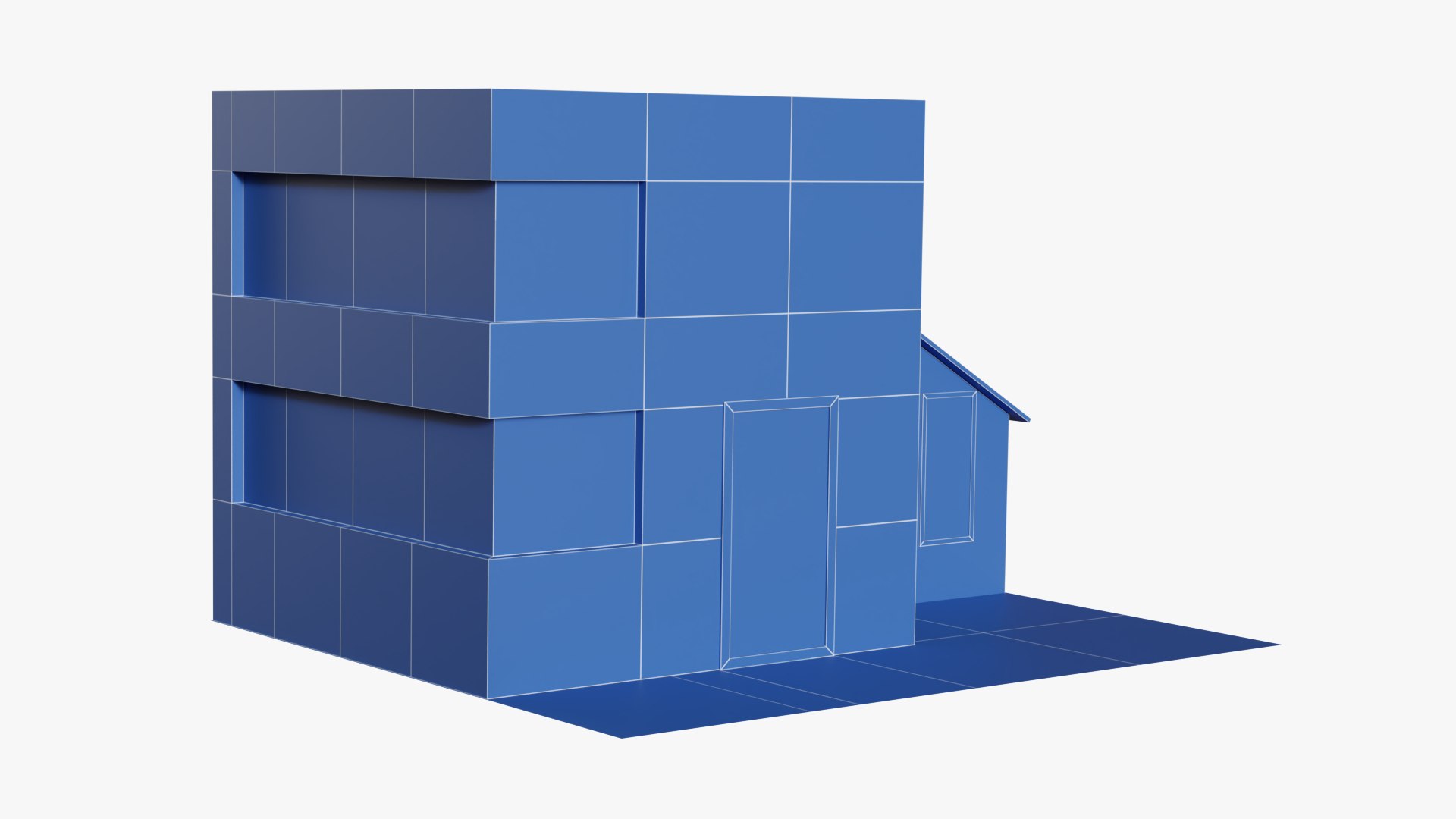 3D Model Isometric House - TurboSquid 2079307