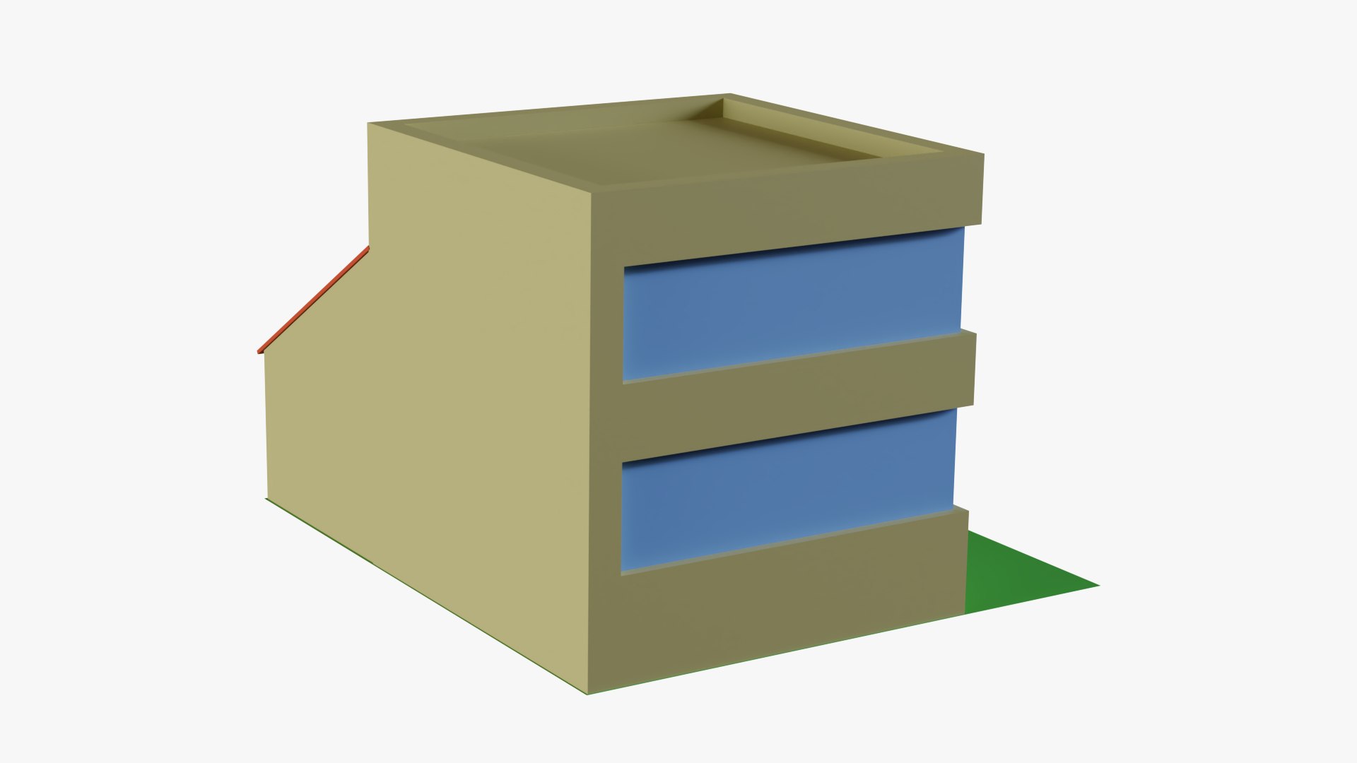 3D Model Isometric House - TurboSquid 2079307