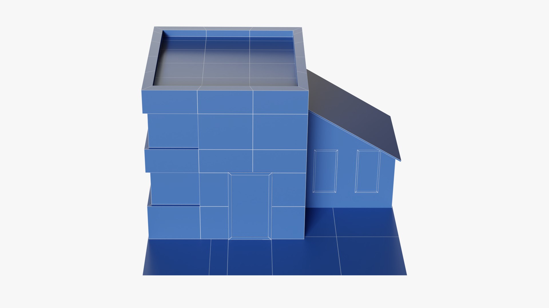 3D Model Isometric House - TurboSquid 2079307